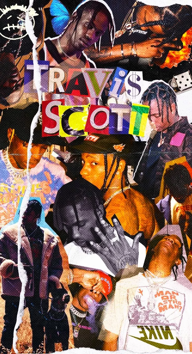 Travis Scott Collage Wallpapers - Wallpaper Cave