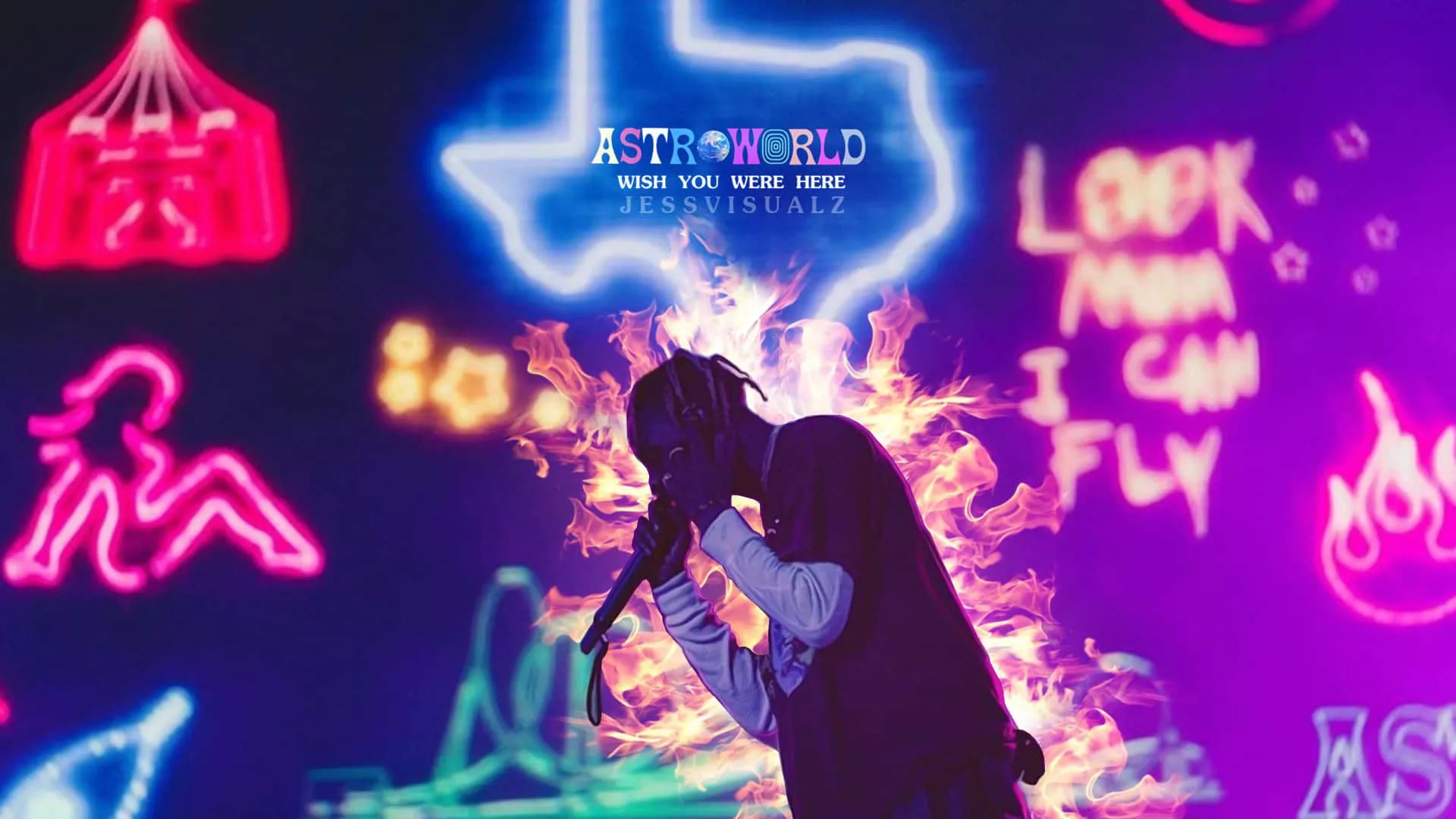 Travis Scott Collage Wallpapers - Wallpaper Cave