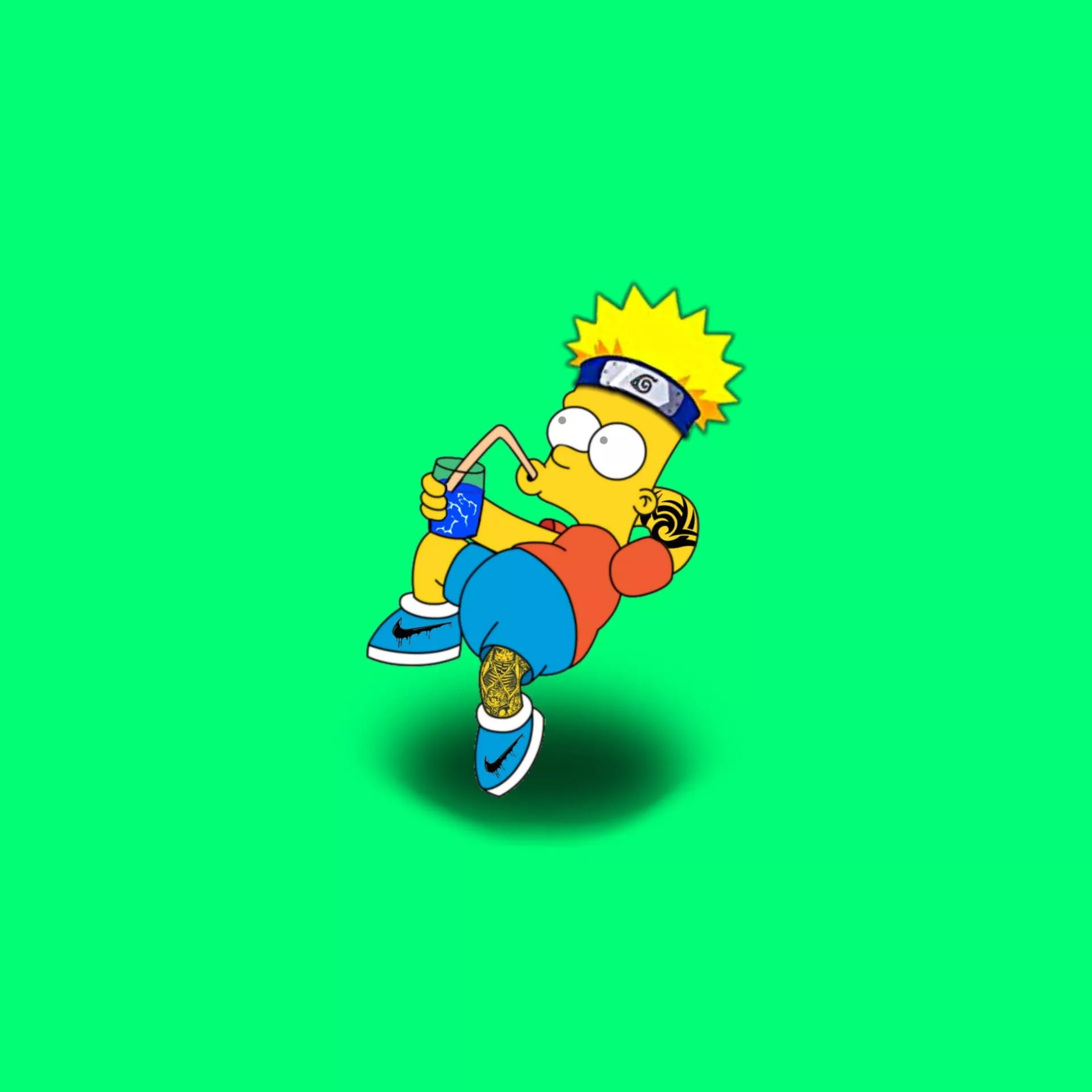 Drip Simpsons Nike Wallpapers - Wallpaper Cave