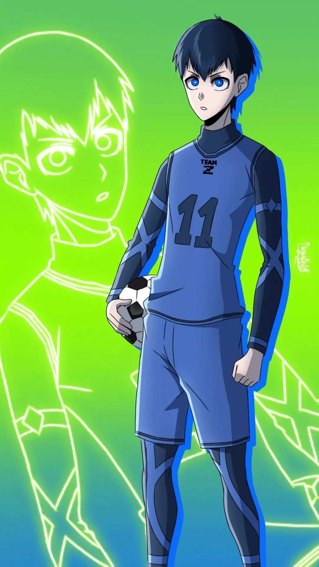 Blue Lock Mobile Wallpapers - Wallpaper Cave