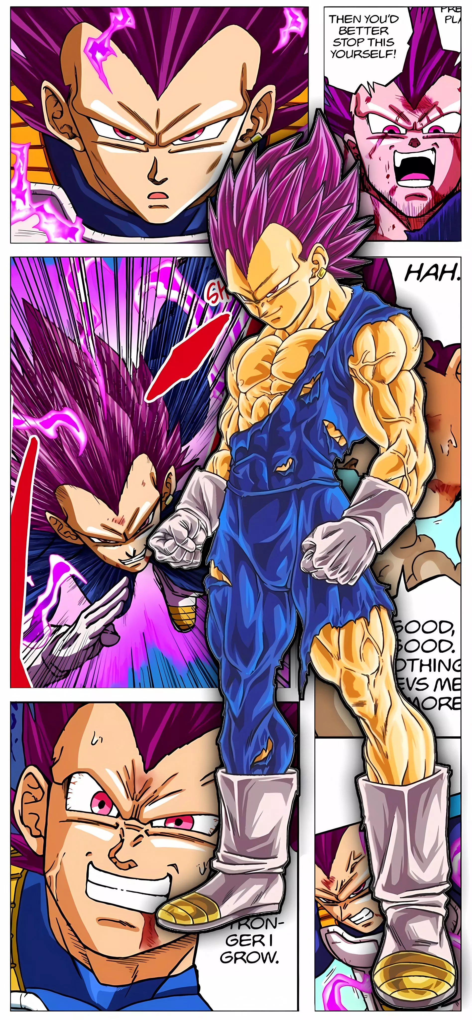 Manga Vegeta Wallpapers - Wallpaper Cave