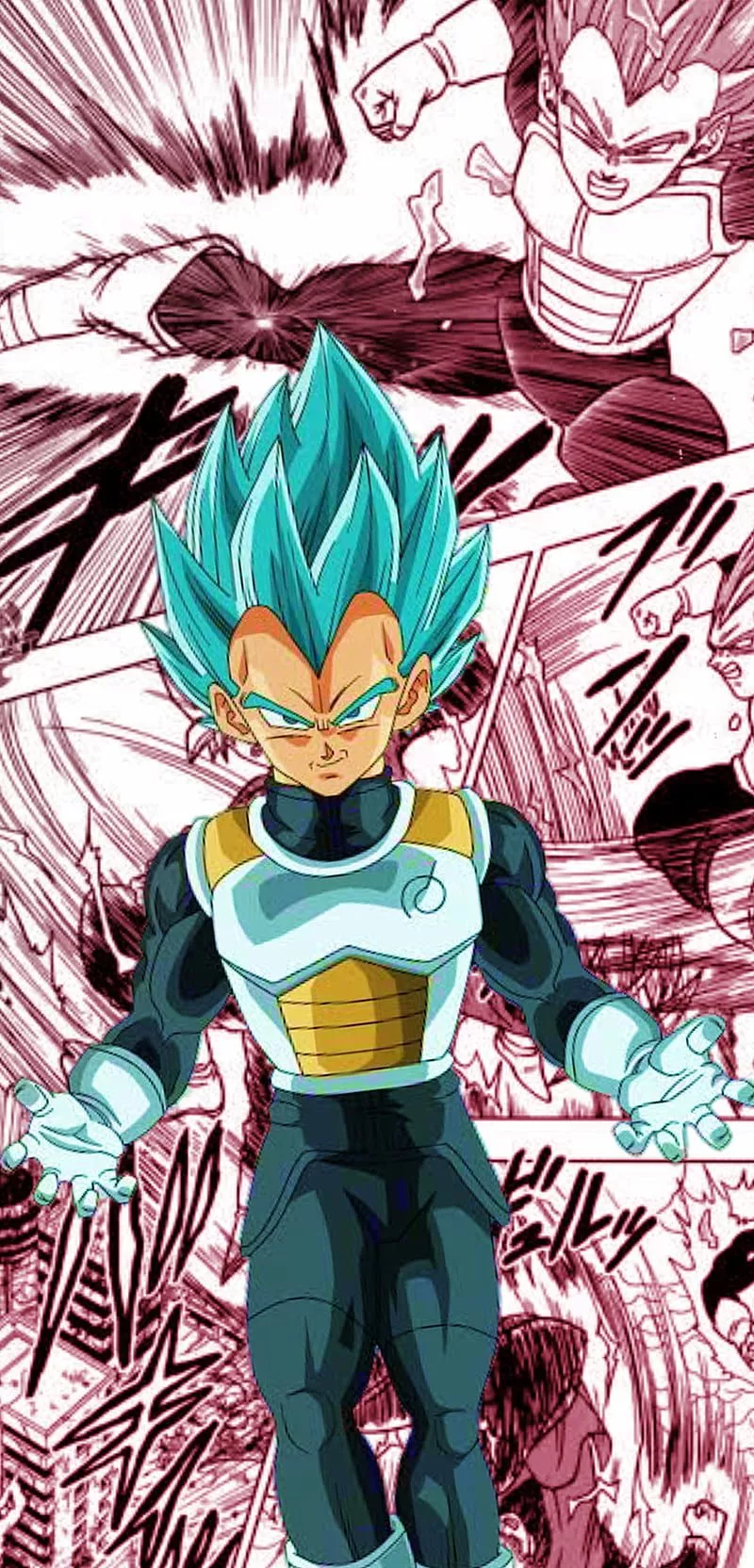 Manga Vegeta Wallpapers - Wallpaper Cave