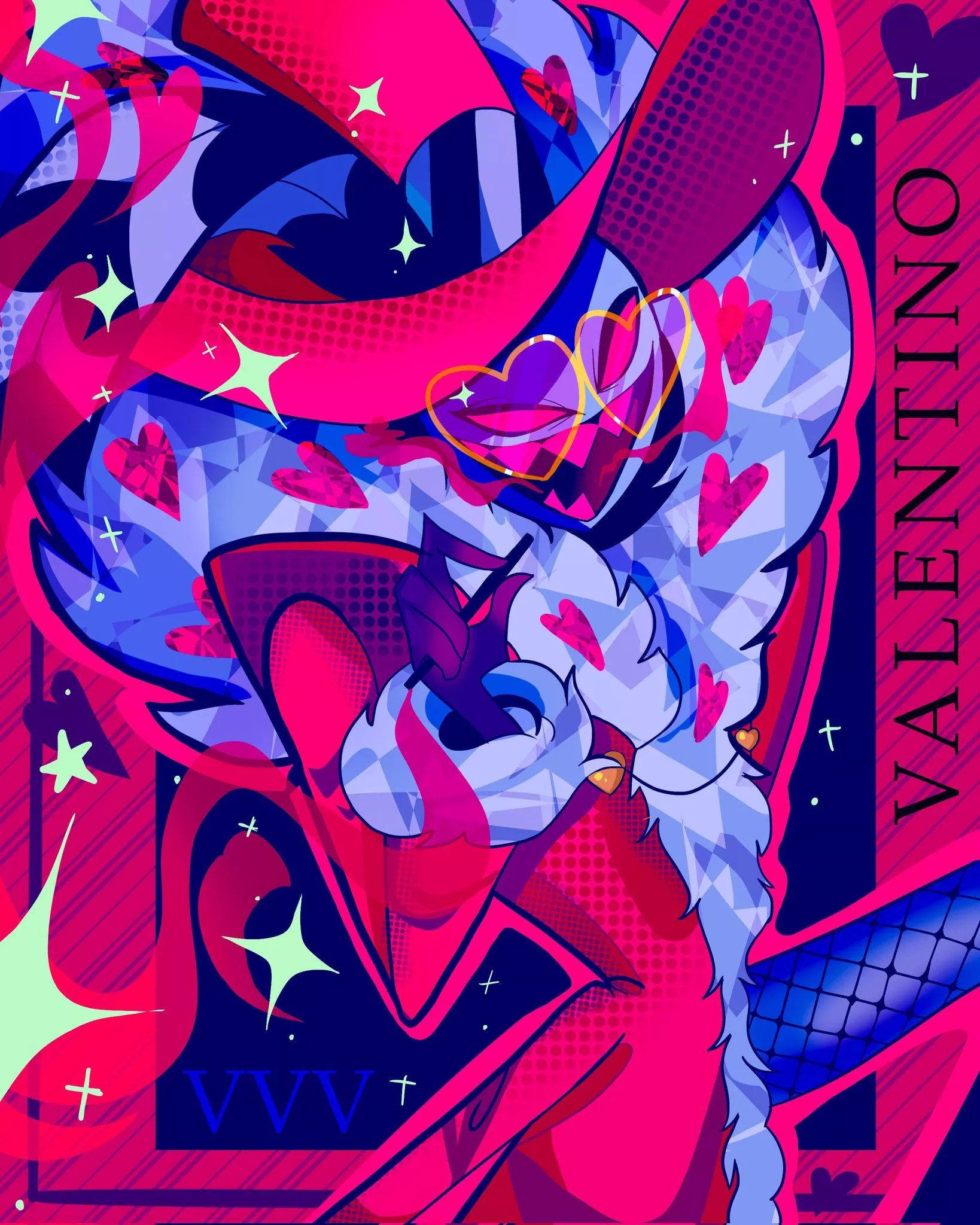 Hazbin Hotel Valentino Wallpapers - Wallpaper Cave