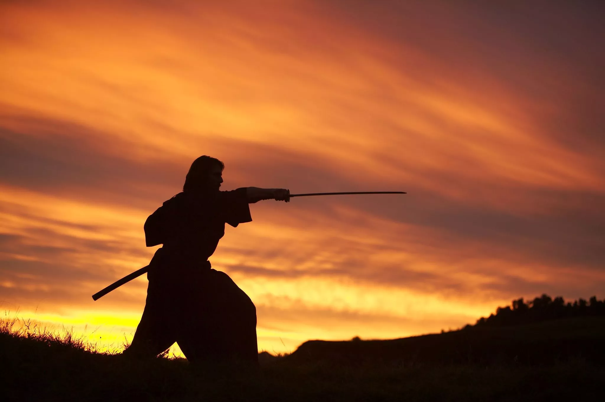 Samurai Sunset Wallpapers - Wallpaper Cave