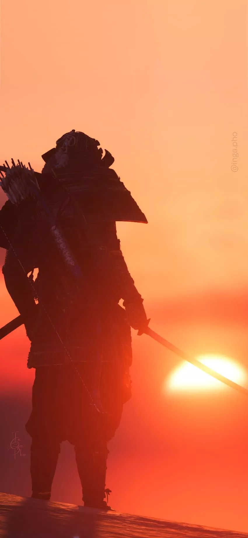 Samurai Sunset Wallpapers - Wallpaper Cave