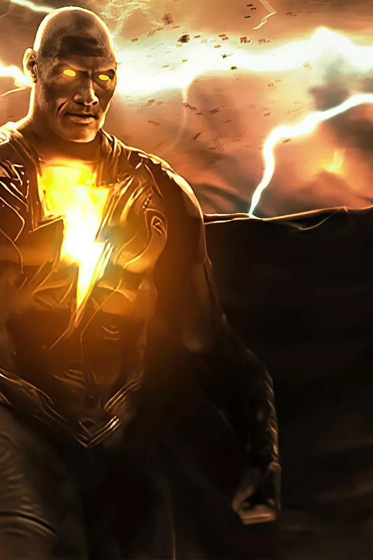 Black Adam Mobile Wallpapers Wallpaper Cave