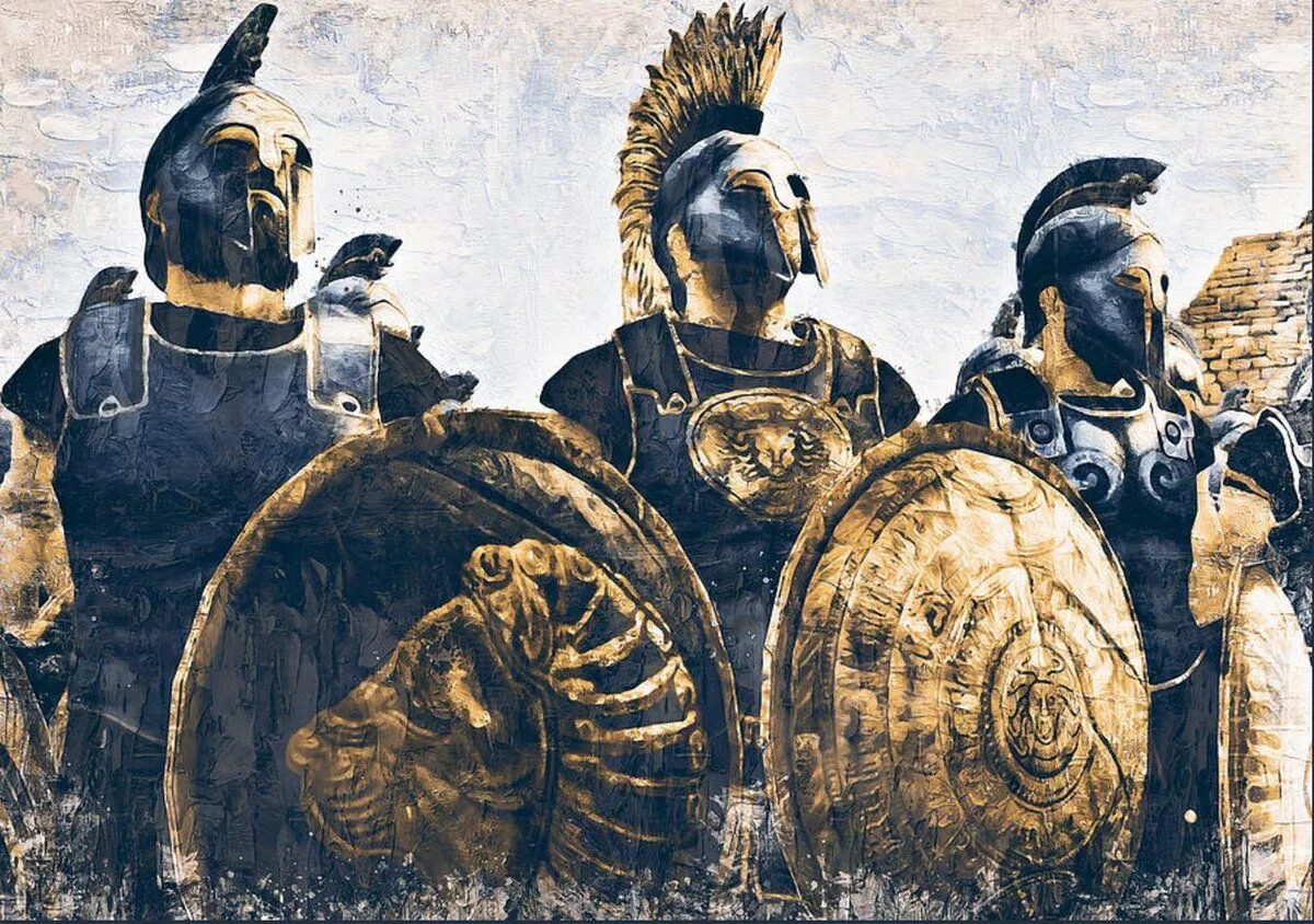 Ancient Greek Shields Wallpapers - Wallpaper Cave