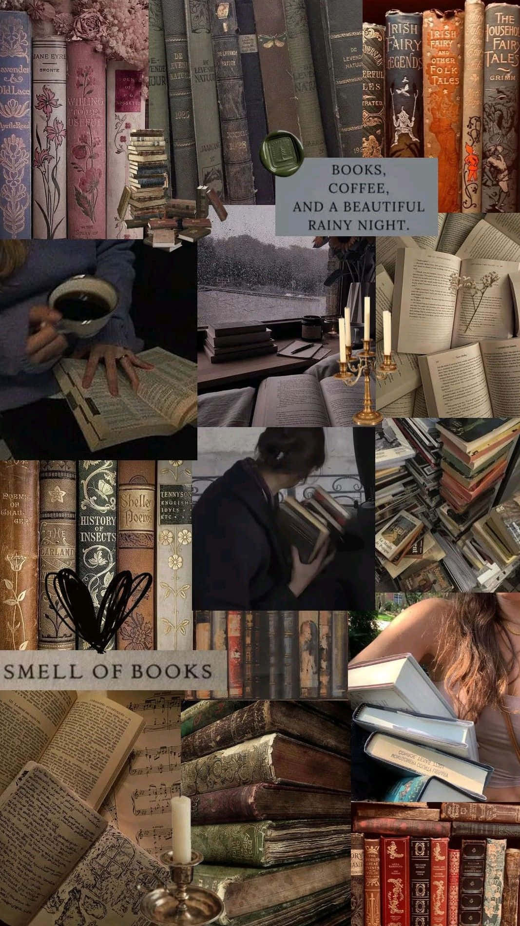 Bibliophilia Collage Wallpapers - Wallpaper Cave
