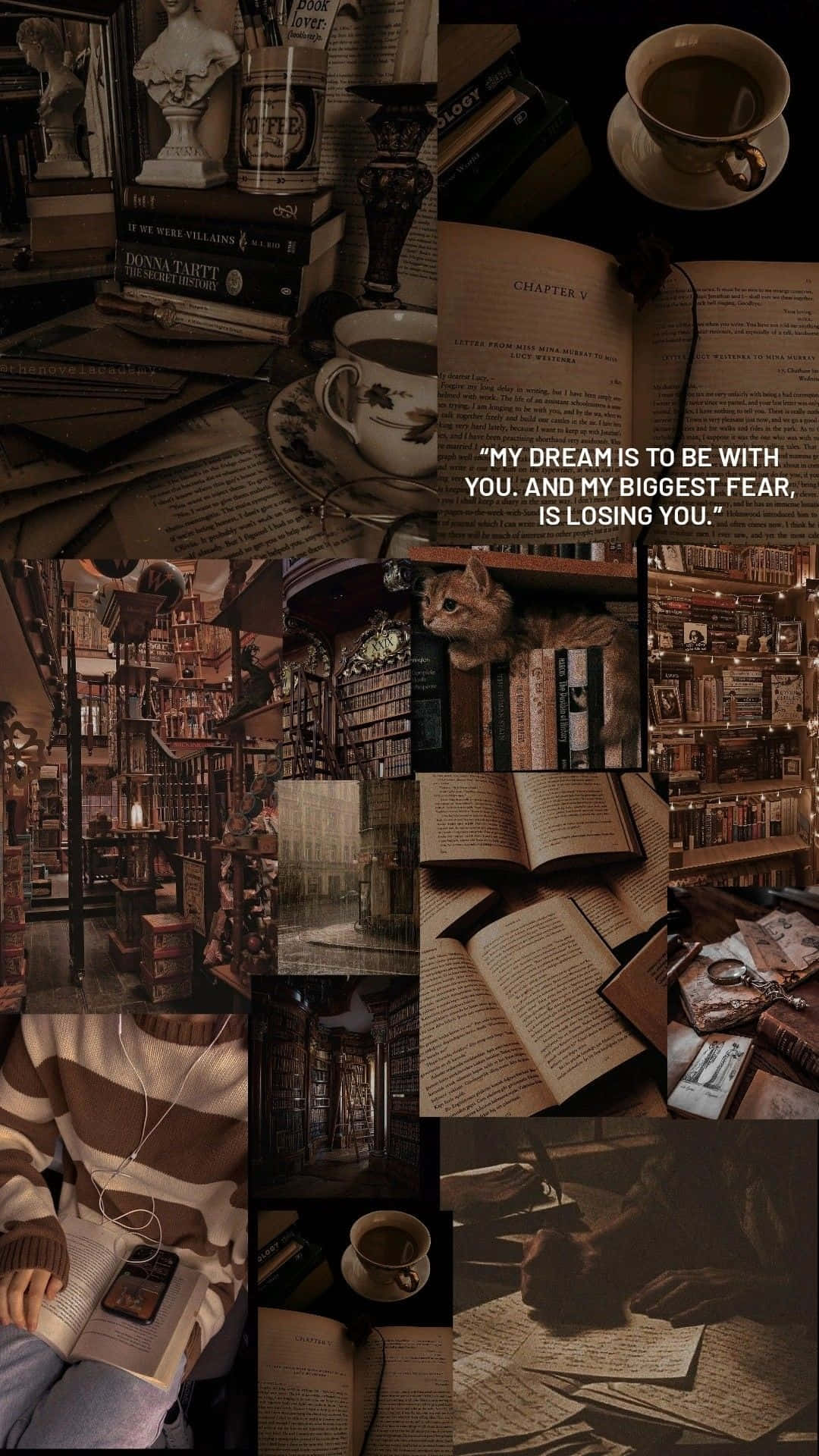 Bibliophilia Collage Wallpapers - Wallpaper Cave
