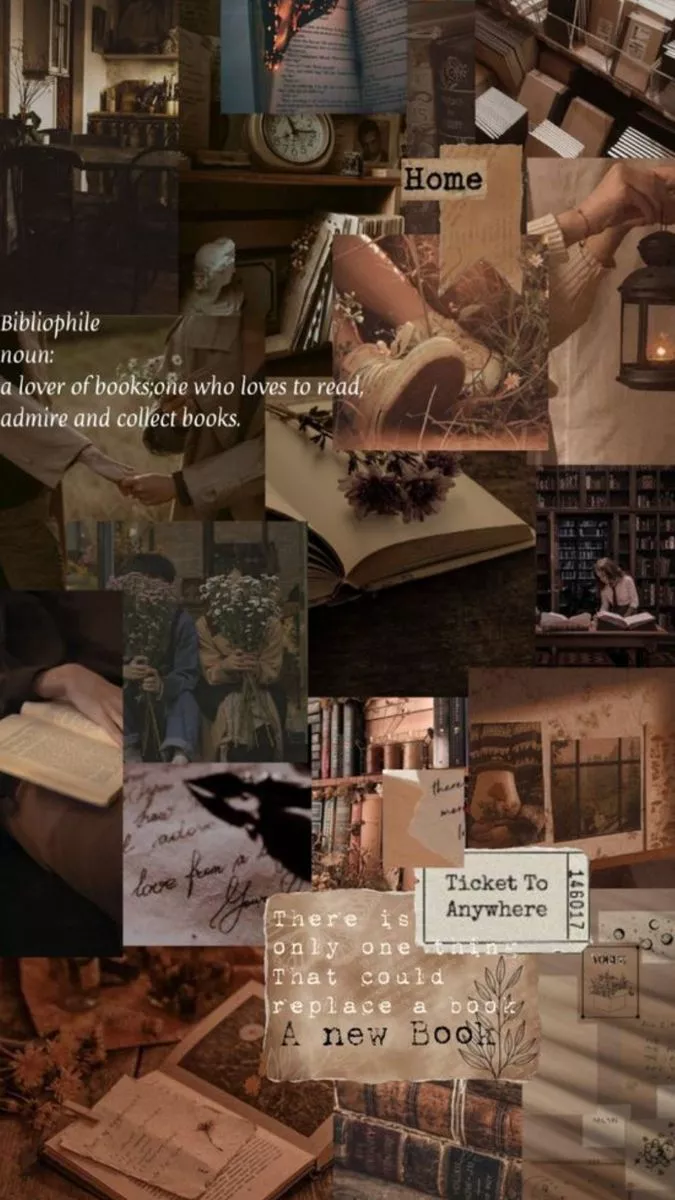 Bibliophilia Collage Wallpapers - Wallpaper Cave