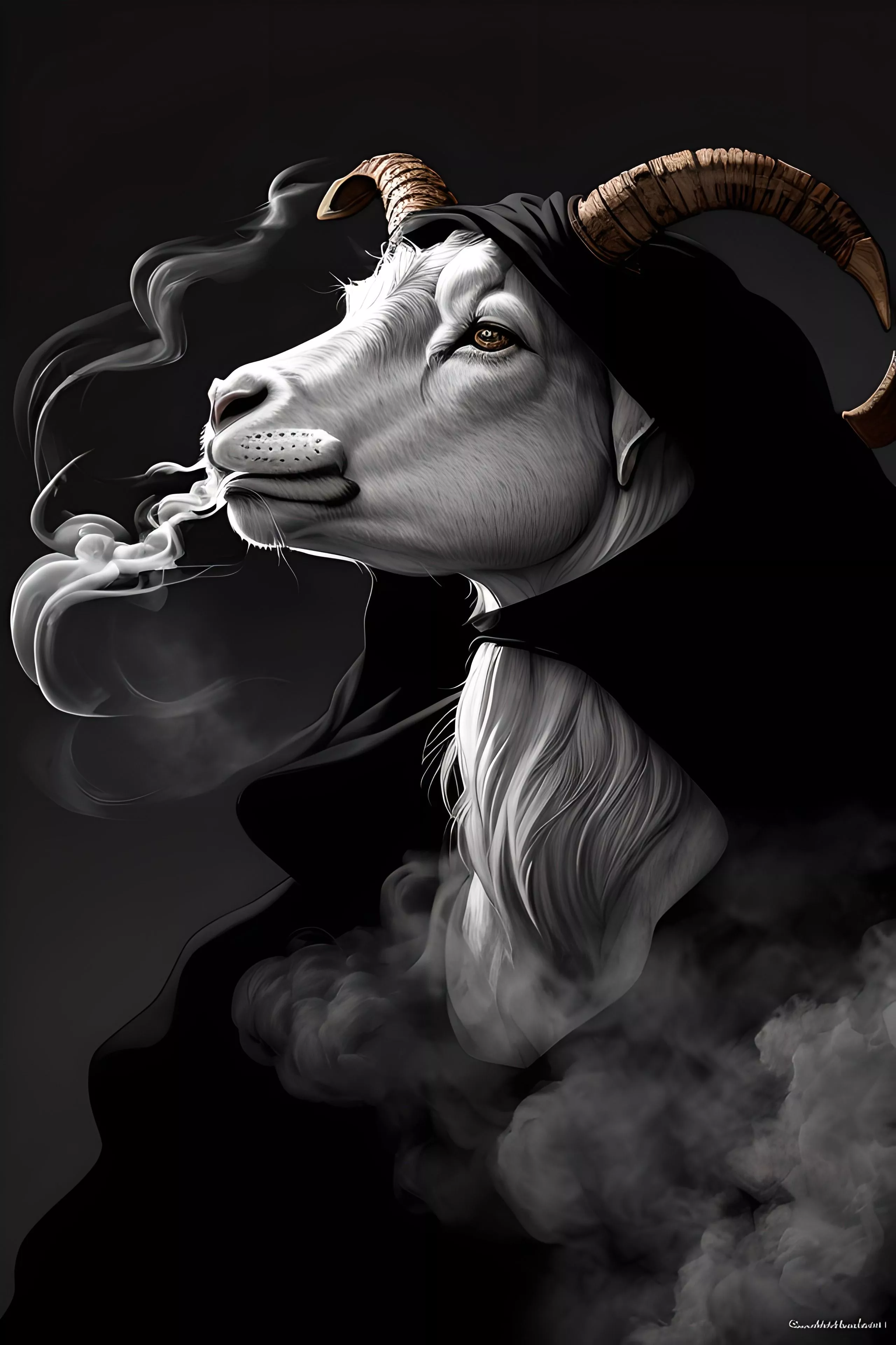 Goat Smoking Wallpapers - Wallpaper Cave