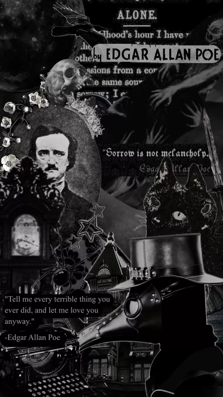 Alone Edgar Allan Poe Wallpapers - Wallpaper Cave