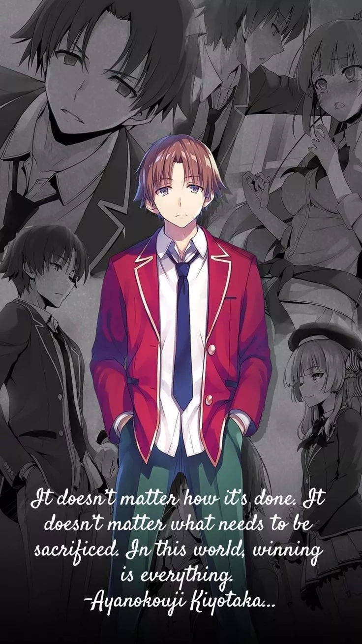 Ayanokoji Quotes Wallpapers - Wallpaper Cave