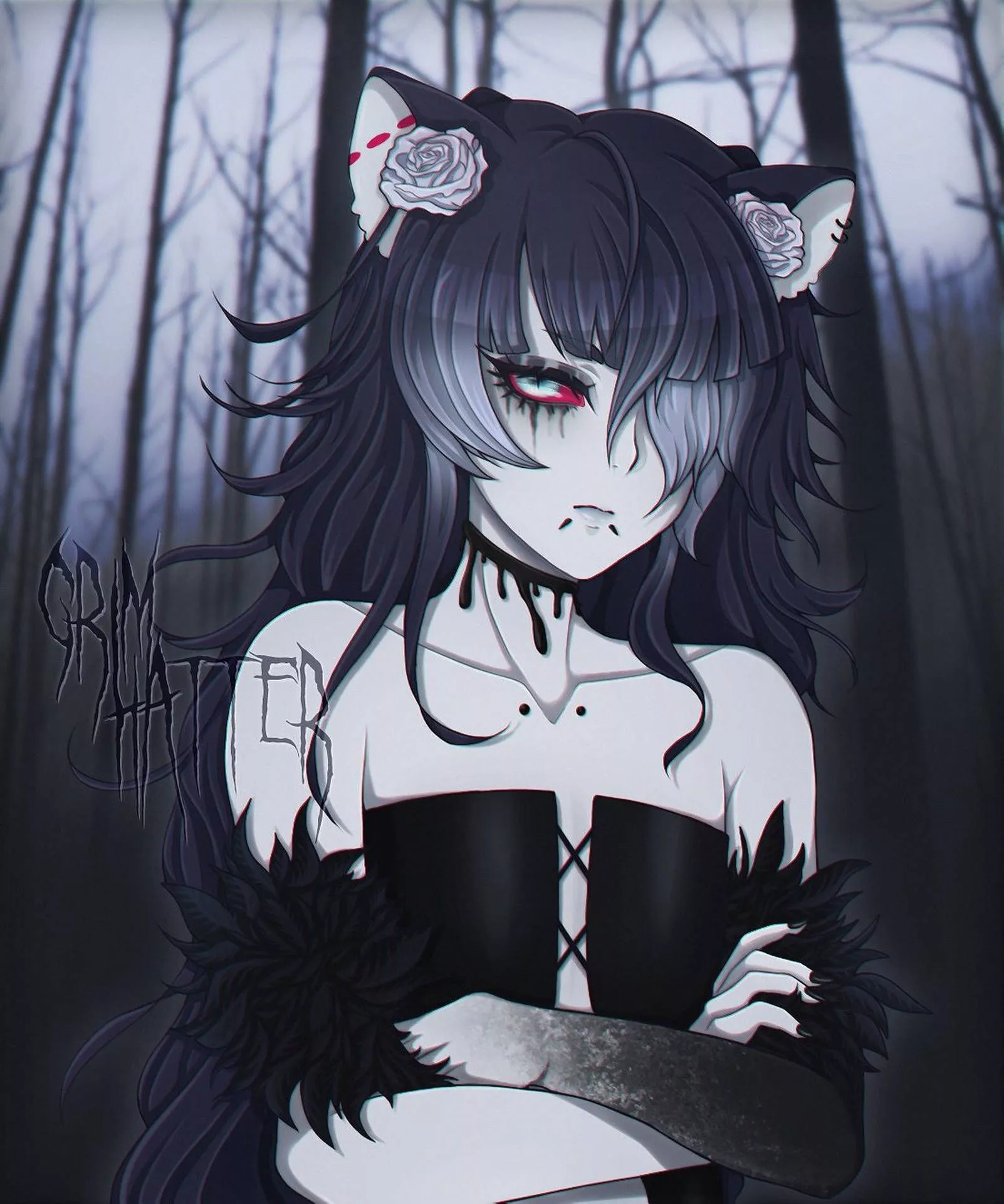 Emo Bunny Wallpapers - Wallpaper Cave