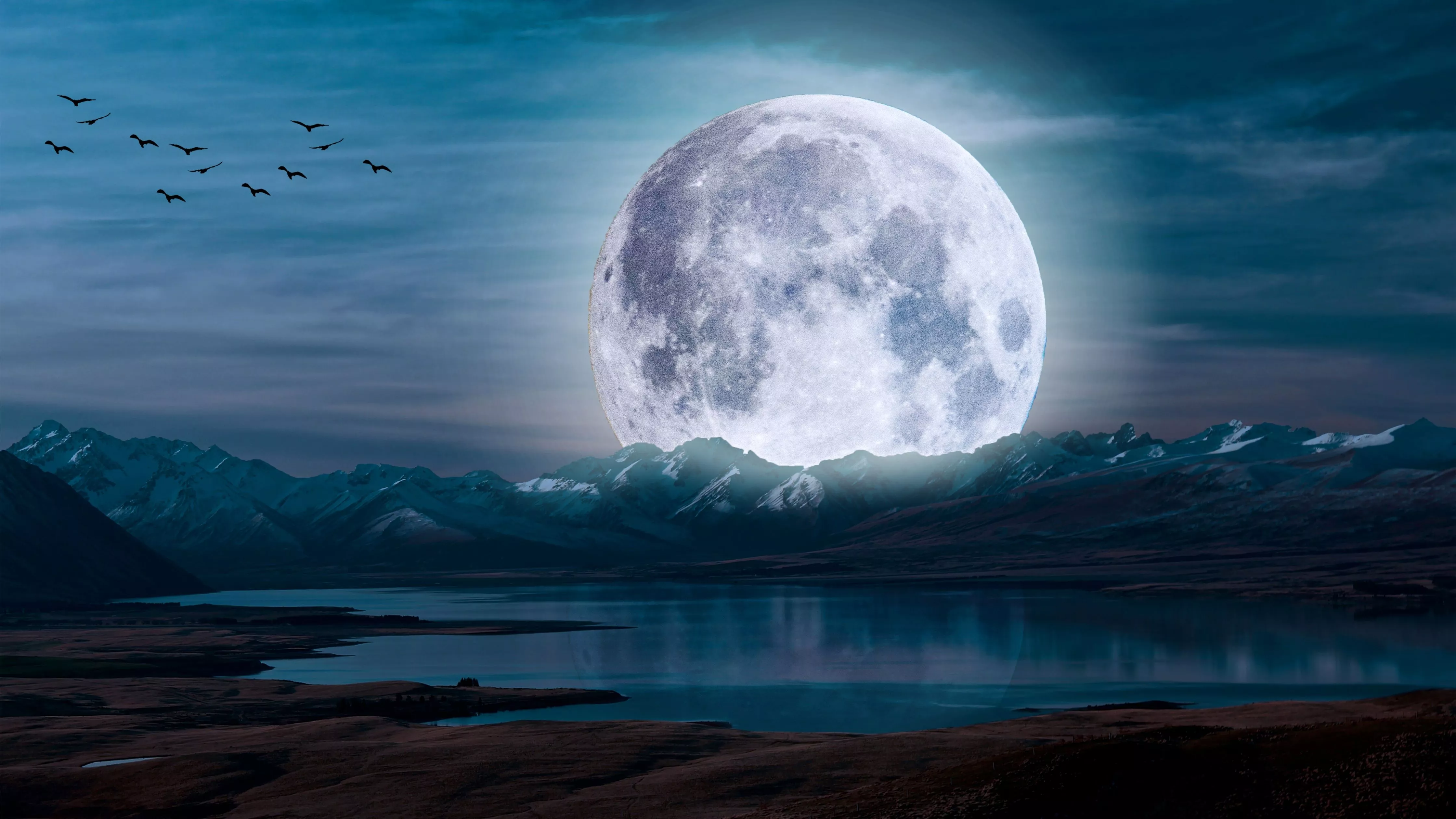 Moon Landscape 4k Wallpapers - Wallpaper Cave