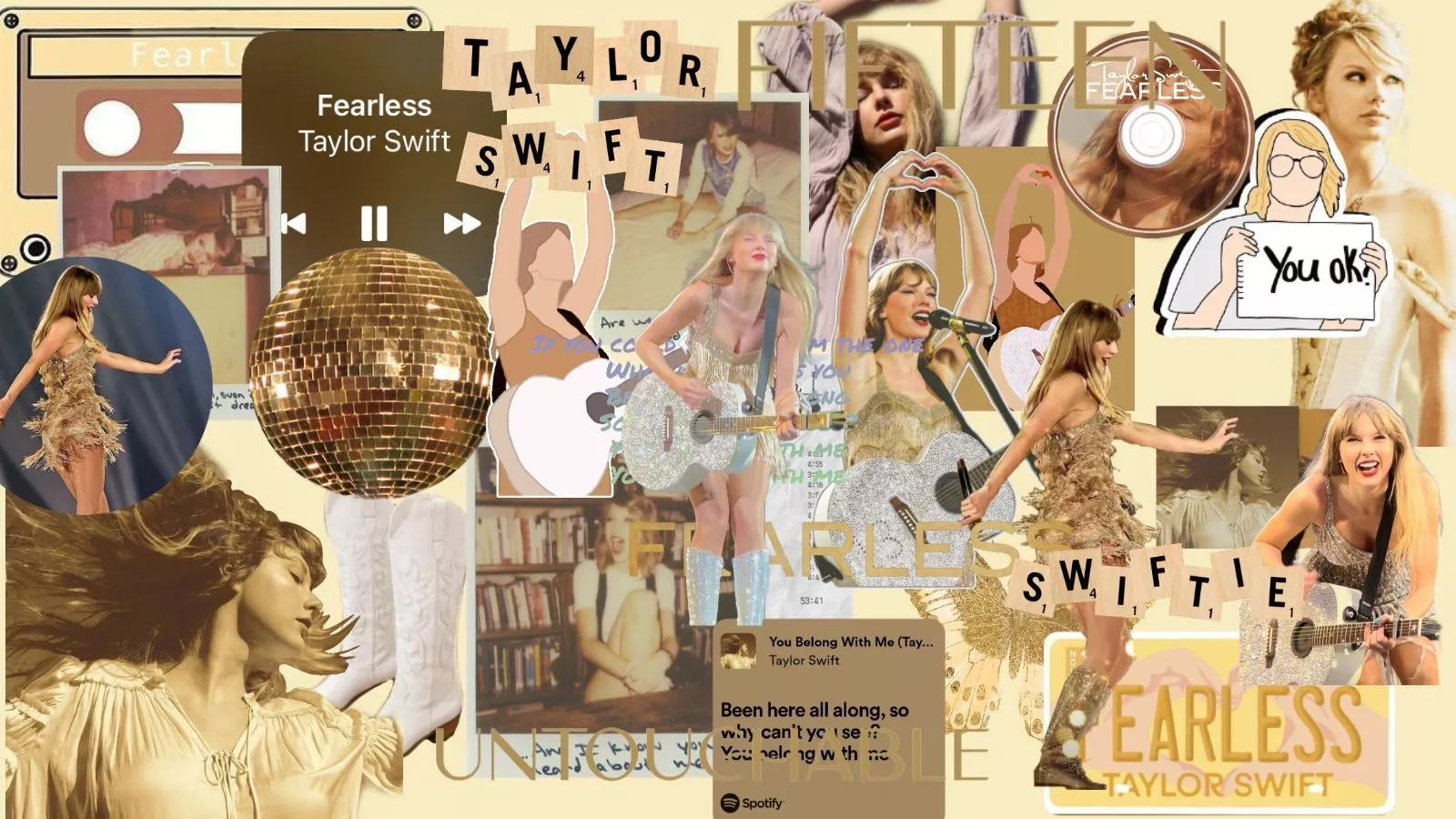 Taylor Swift Collage Desktop Wallpapers - Wallpaper Cave