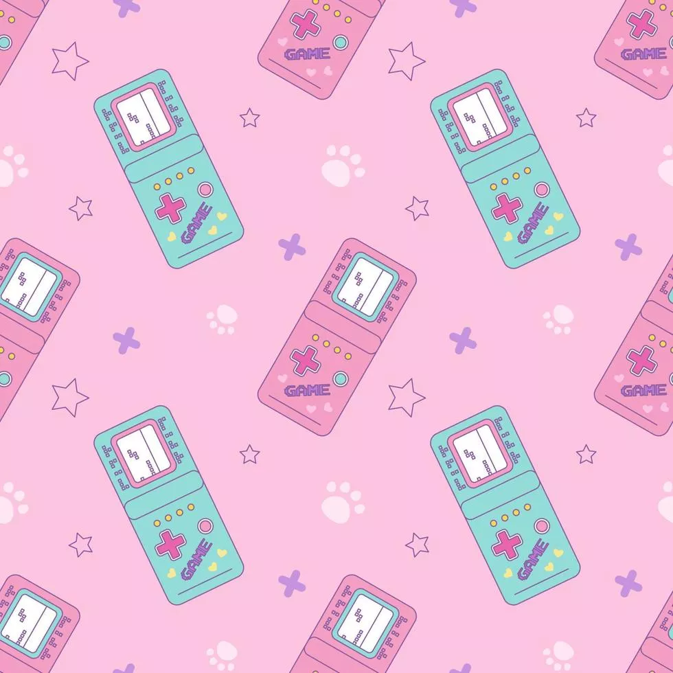 Pink Kawaii Gaming Wallpapers - Wallpaper Cave