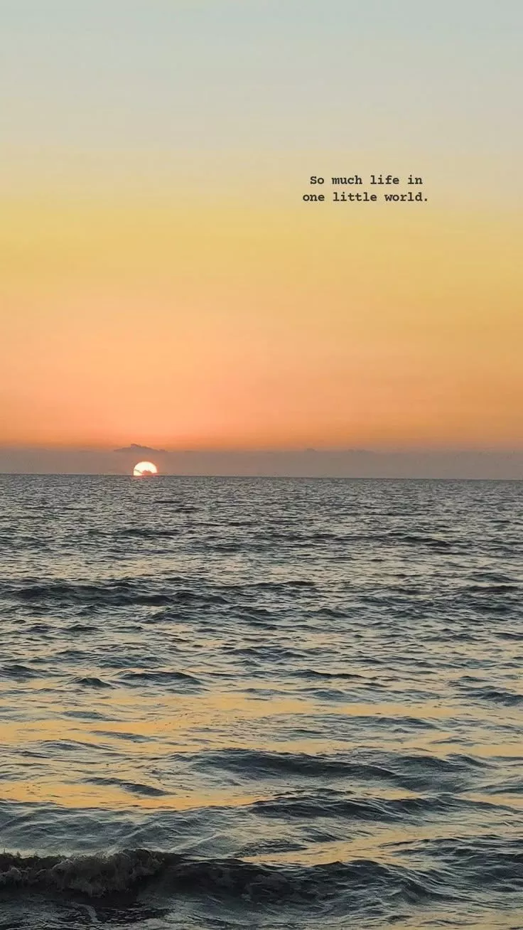 Ocean Sunset Kind Quotes Wallpapers - Wallpaper Cave
