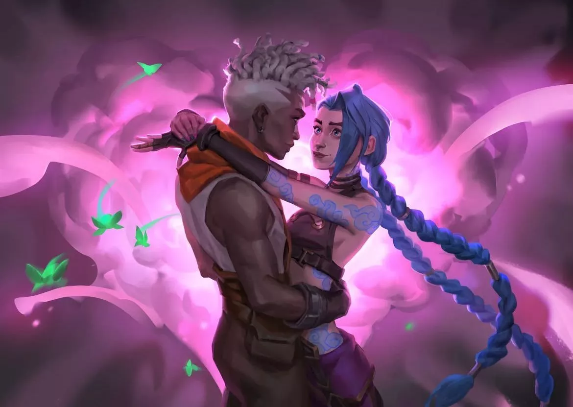 Ekko And Jinx Battle Arcane Wallpapers - Wallpaper Cave