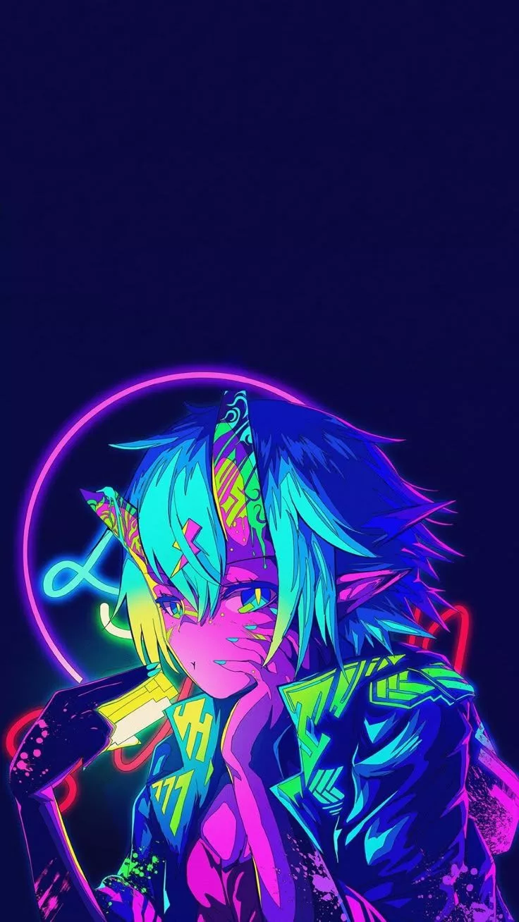 Neon Girly Anime Wallpapers - Wallpaper Cave