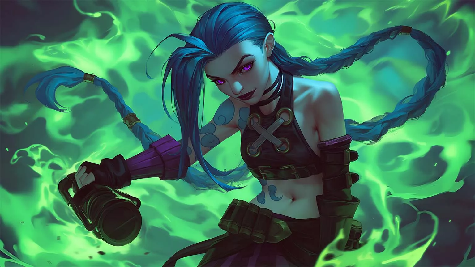 Jinx Arcane Computer Wallpapers - Wallpaper Cave