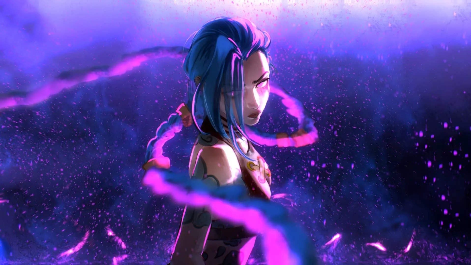 Jinx Arcane Computer Wallpapers - Wallpaper Cave