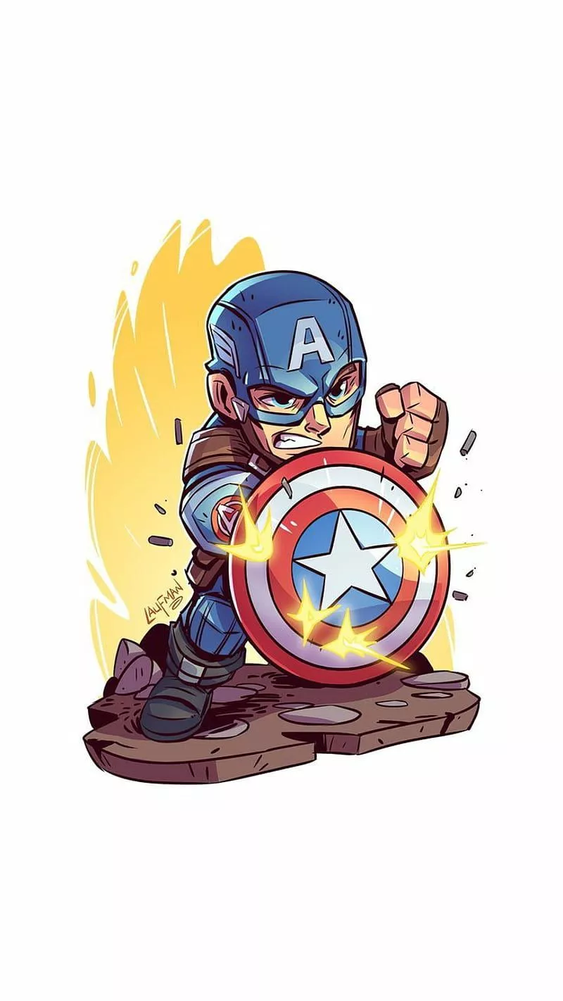 Cute Captain America Wallpapers - Wallpaper Cave