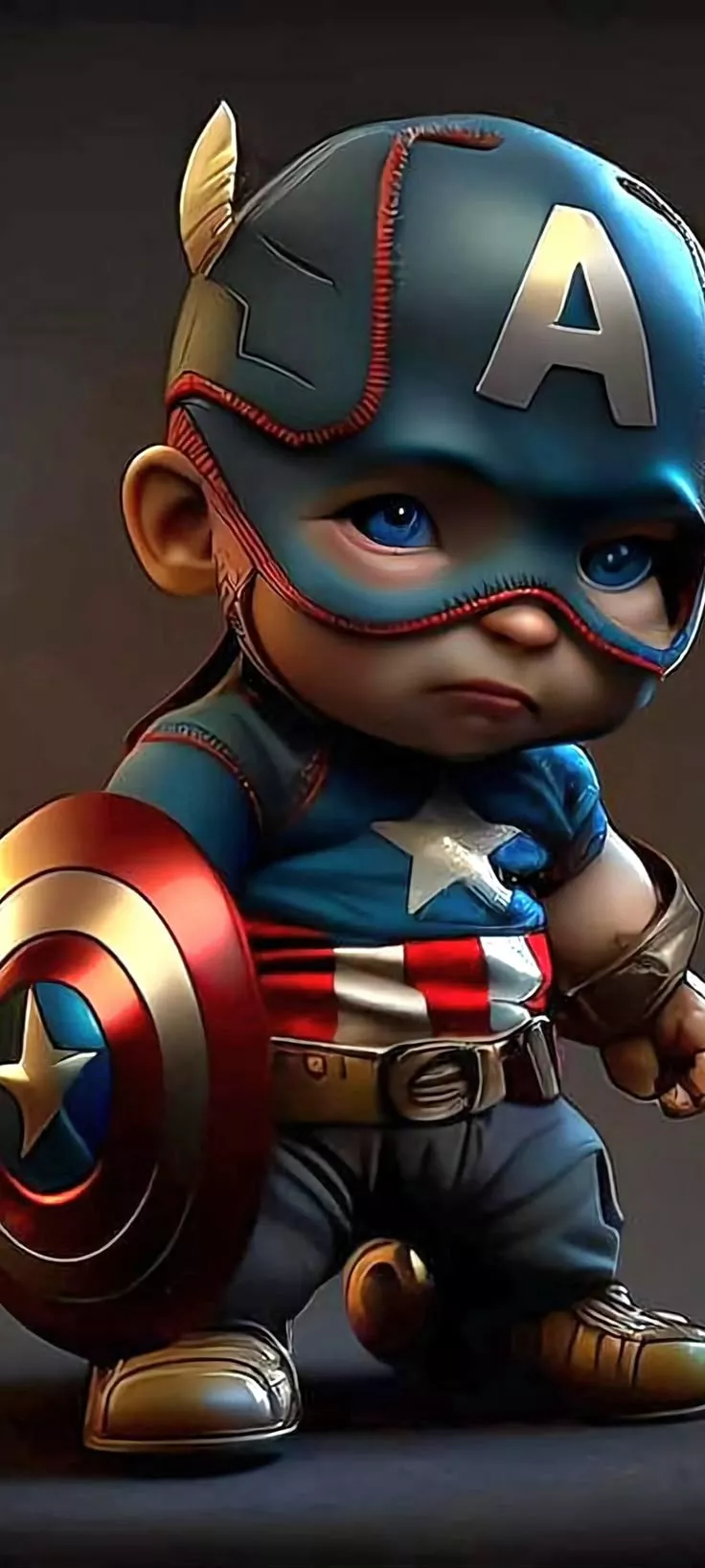 Cute Captain America Wallpapers - Wallpaper Cave