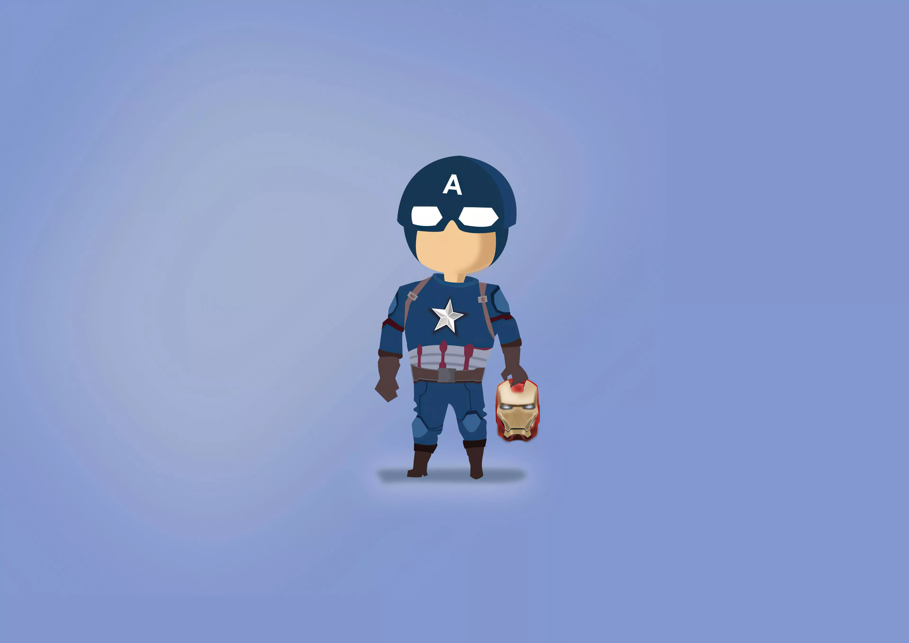 Cute Captain America Wallpapers - Wallpaper Cave