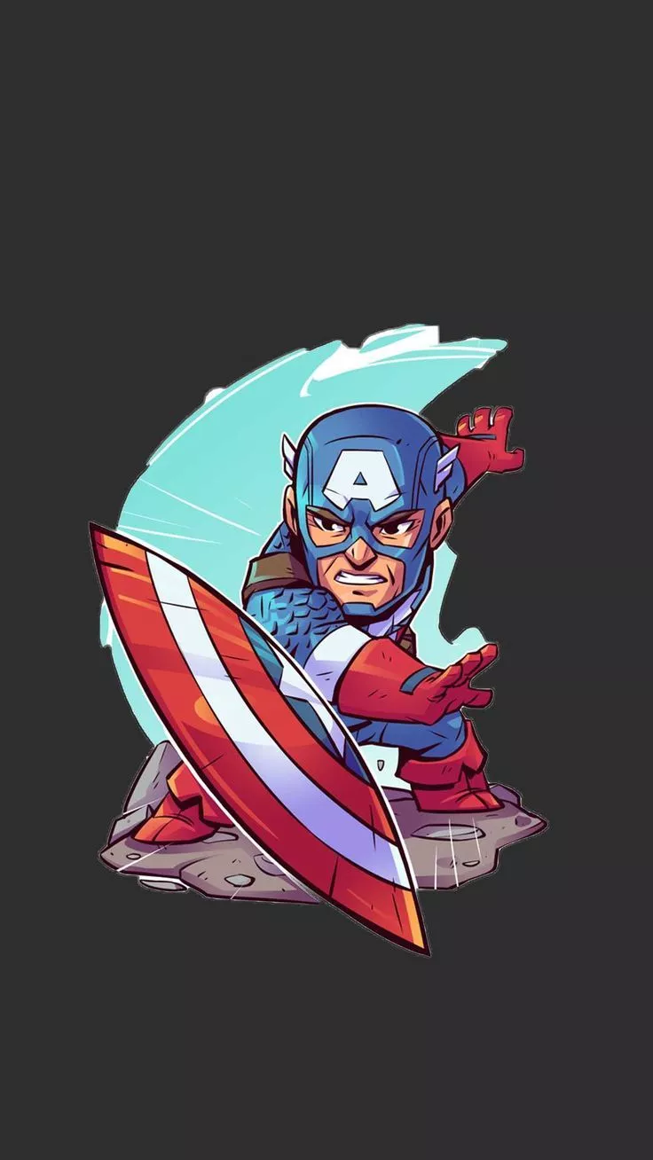 Cute Captain America Wallpapers - Wallpaper Cave