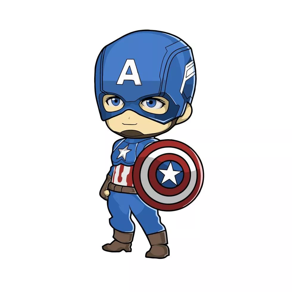 Cute Captain America Wallpapers - Wallpaper Cave