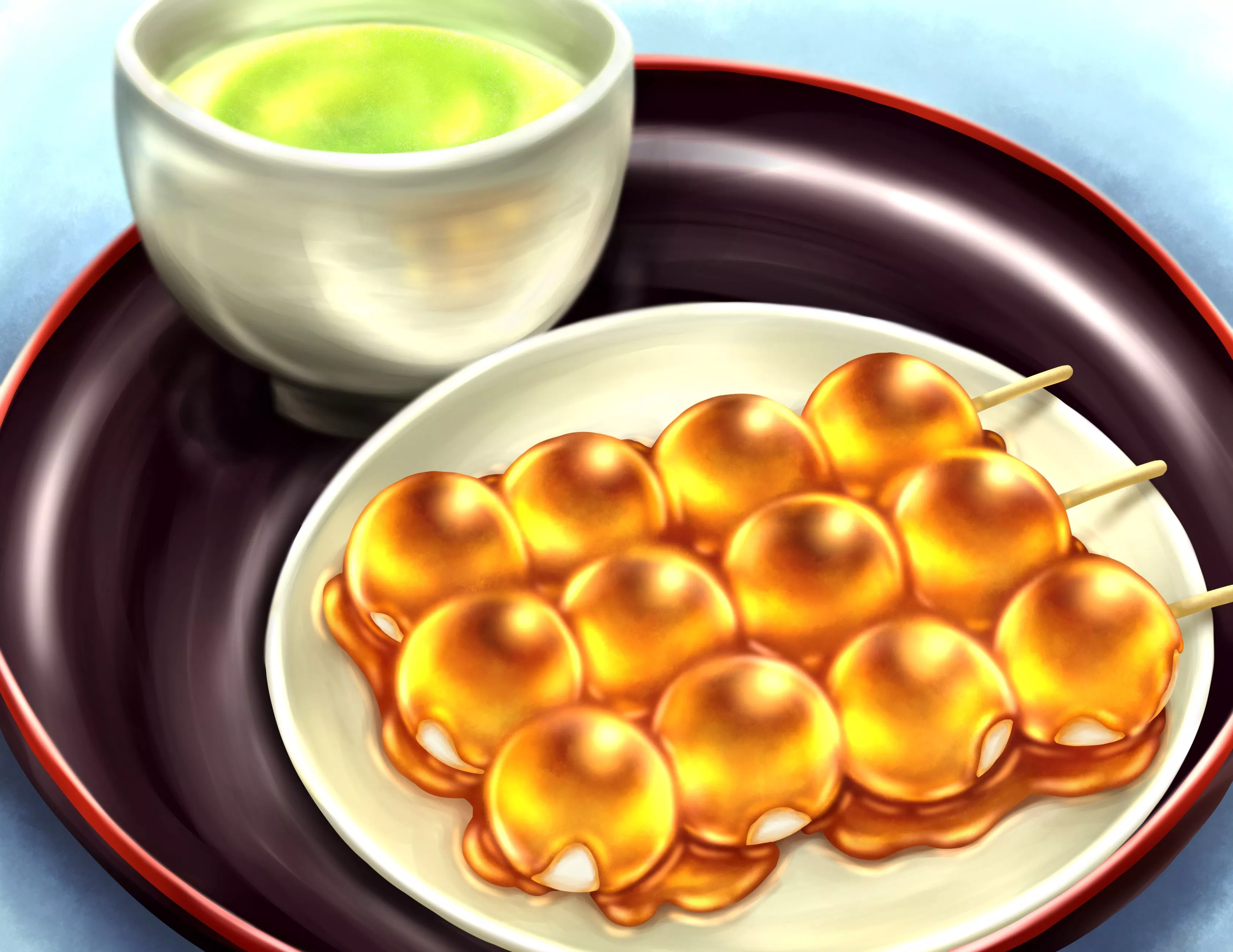 Anime Food Desktop Wallpapers - Wallpaper Cave