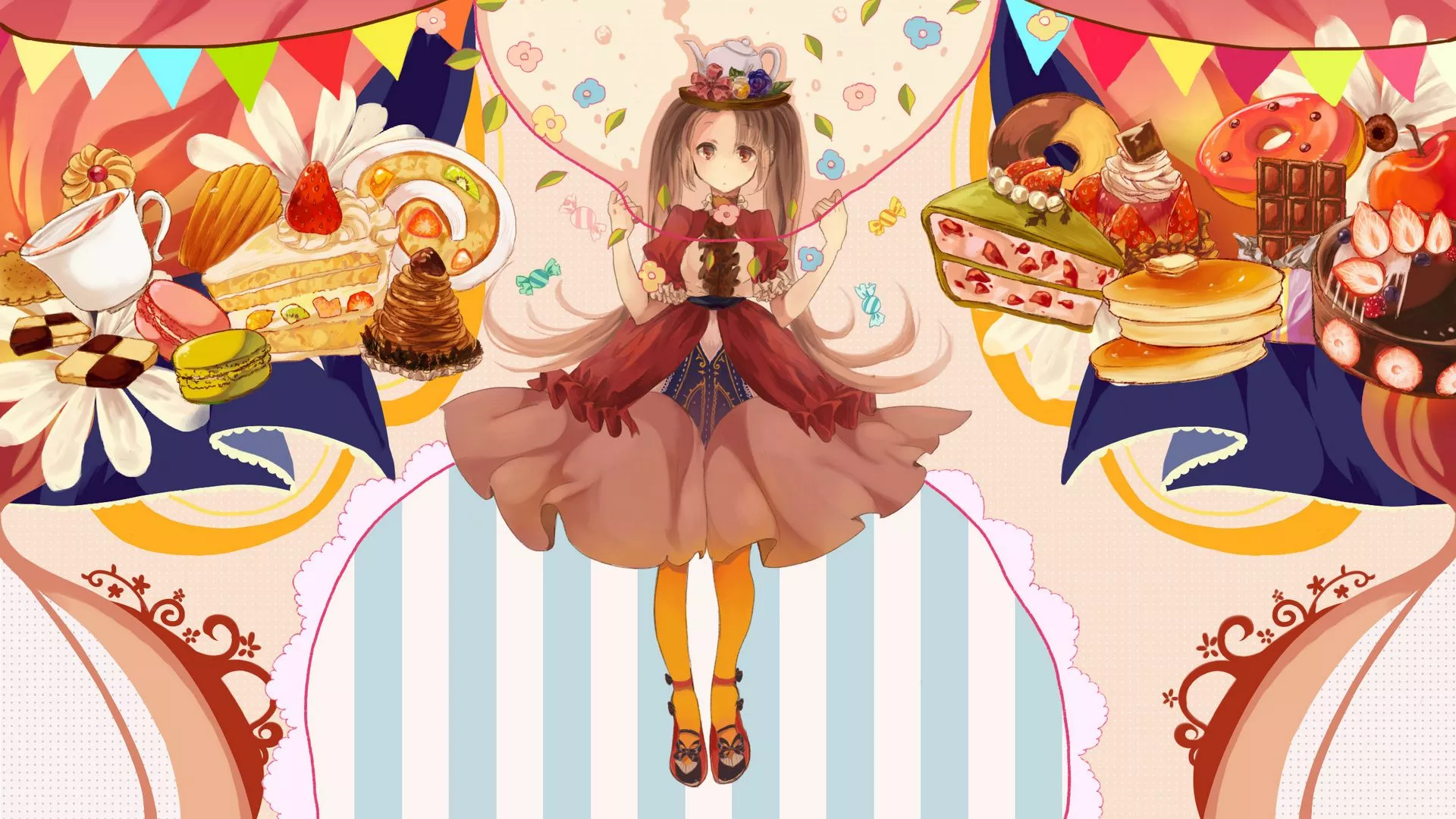 Anime Food Desktop Wallpapers - Wallpaper Cave