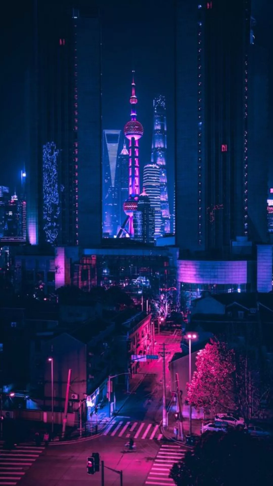 Neon City Mobile Wallpapers - Wallpaper Cave