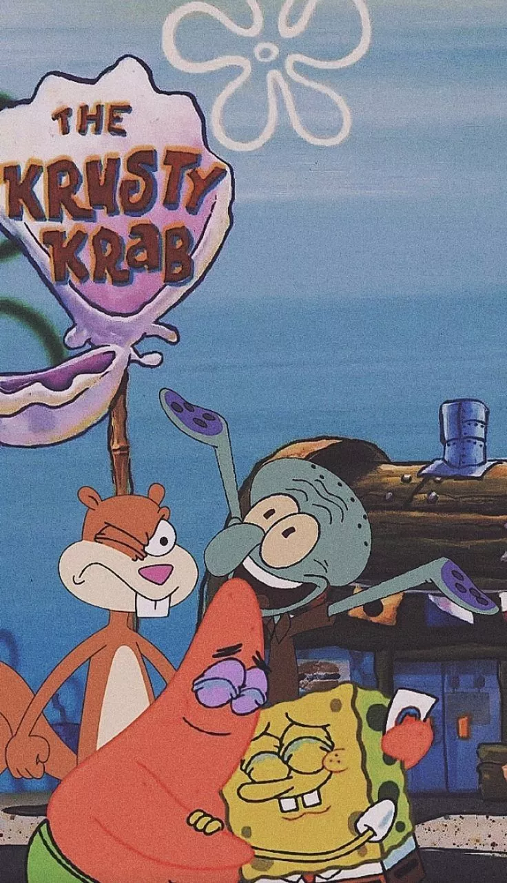 Spongebob Patrick And Squidward Wallpapers - Wallpaper Cave