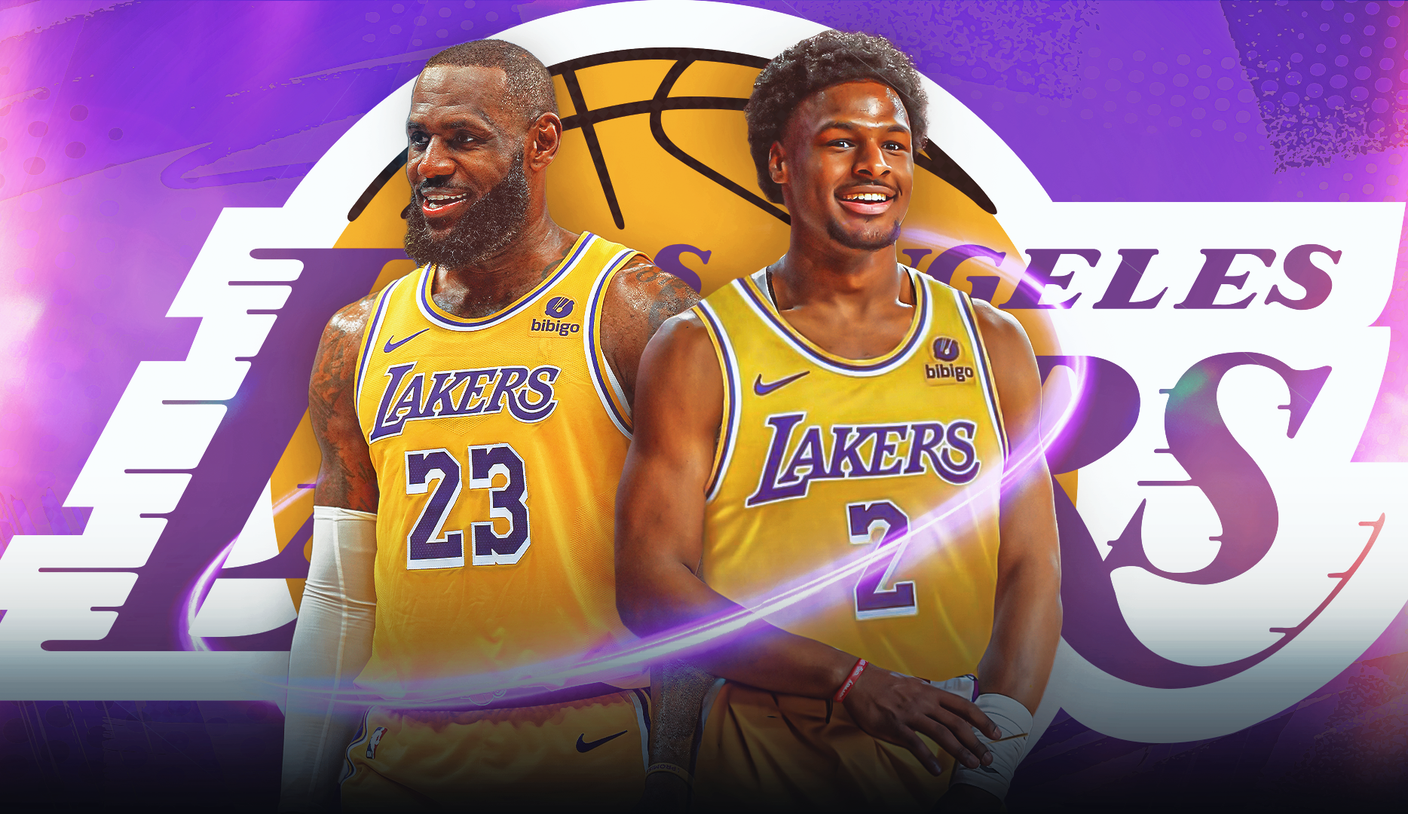 Lebron And Bronny Wallpapers - Wallpaper Cave