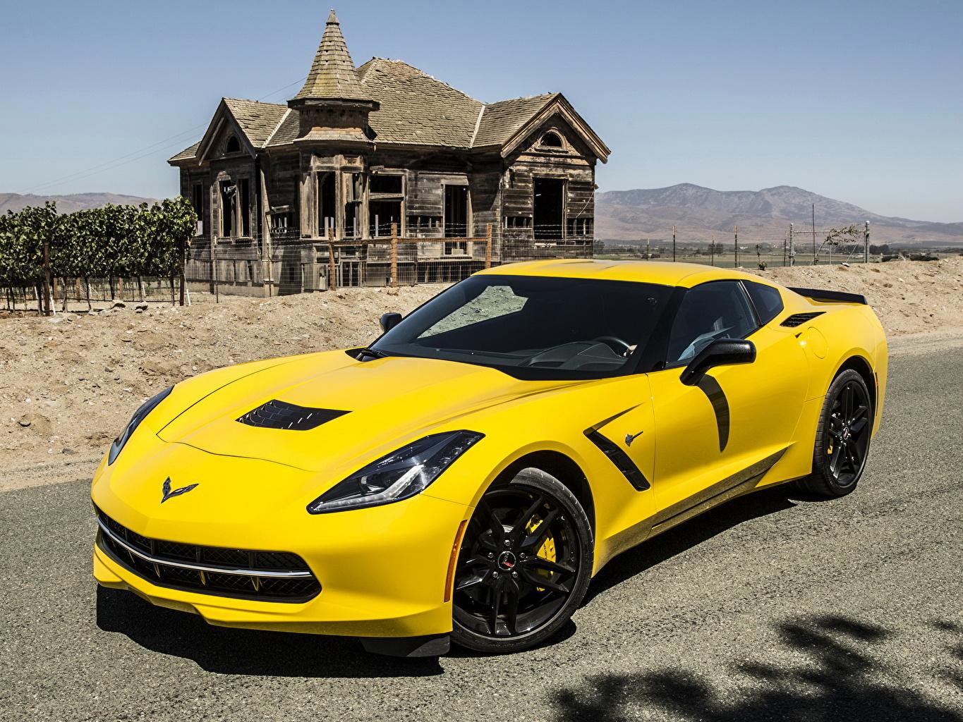 Yellow Corvette Wallpapers - Wallpaper Cave