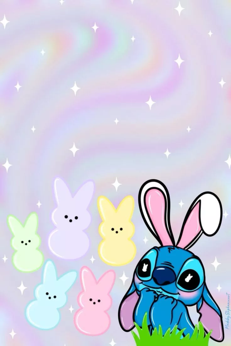 Stitch Easter Wallpapers - Wallpaper Cave