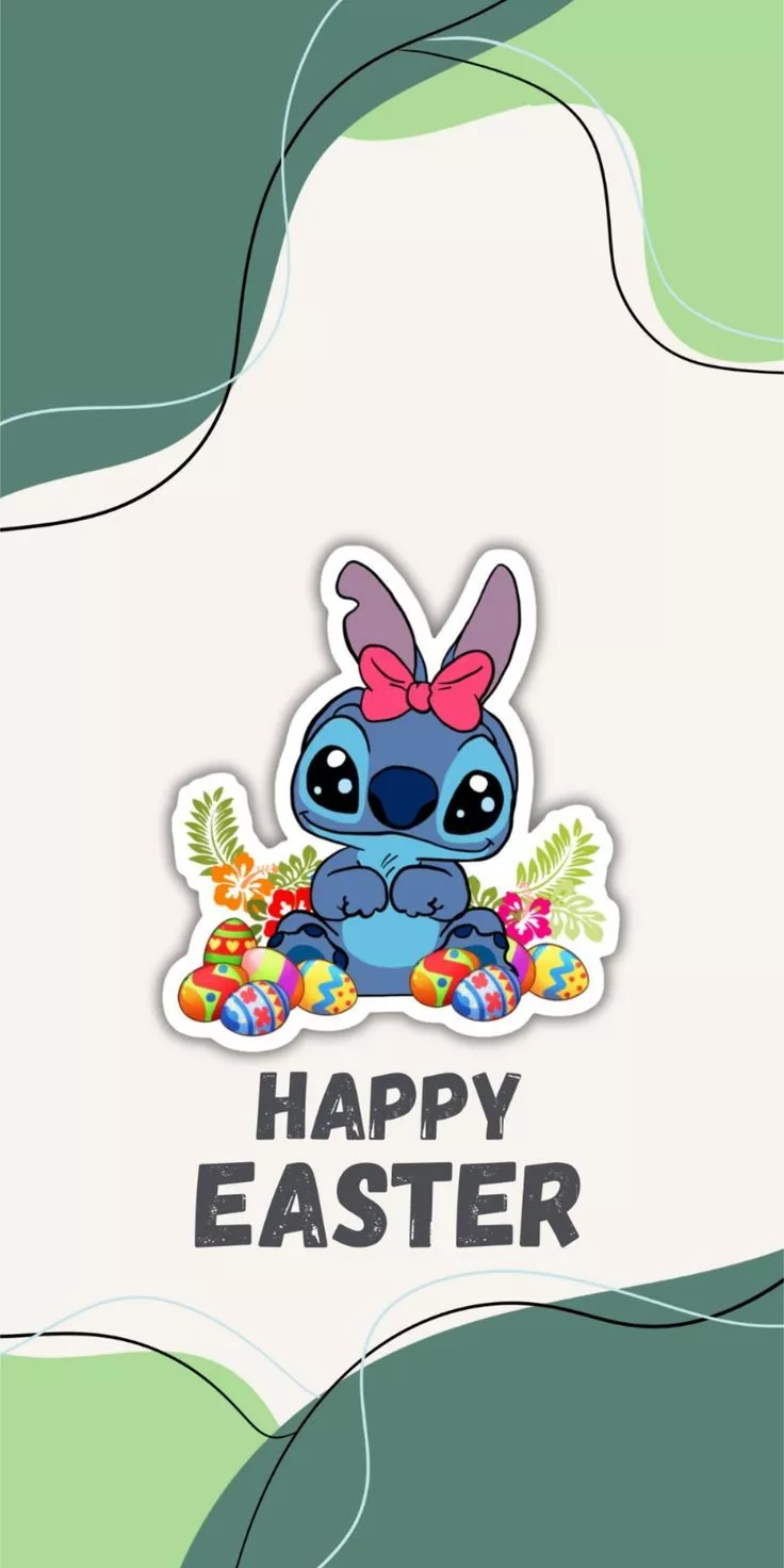Stitch Easter Wallpapers - Wallpaper Cave