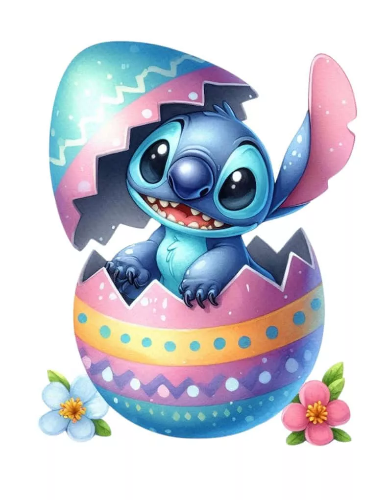 Stitch Easter Wallpapers - Wallpaper Cave