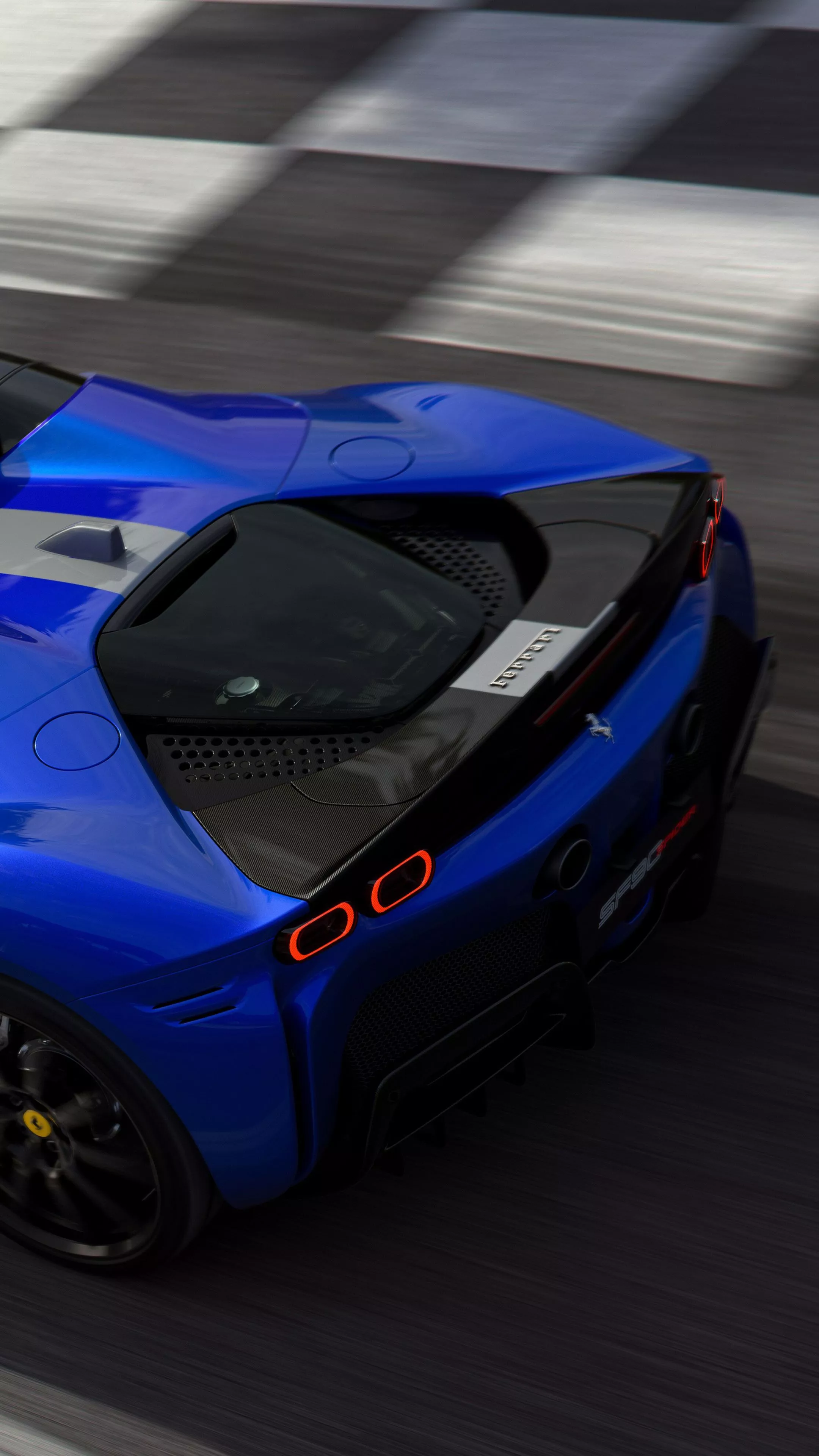 Blue Ferrari SF90 Stradale Wallpapers - Wallpaper Cave