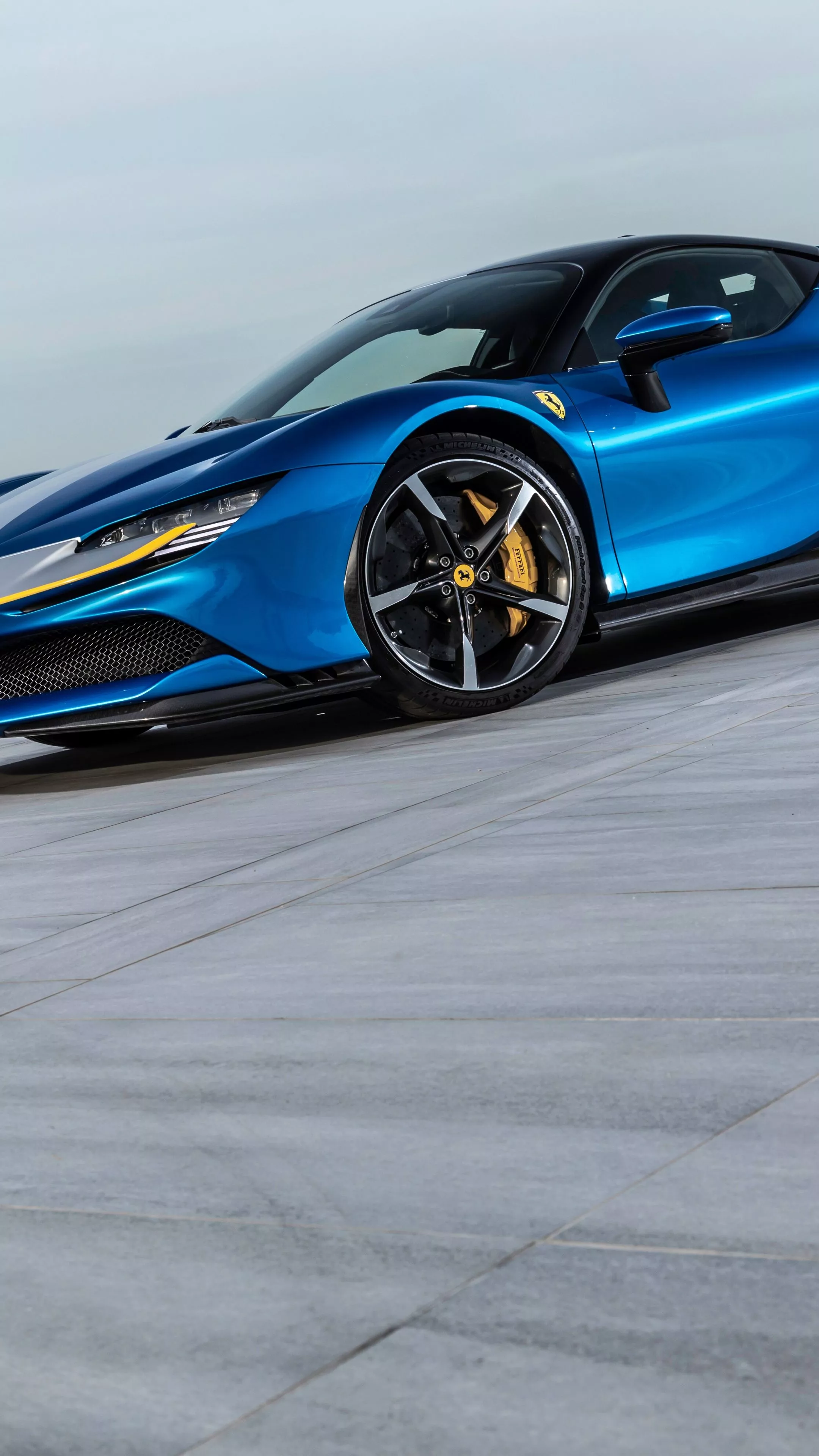 Blue Ferrari SF90 Stradale Wallpapers - Wallpaper Cave