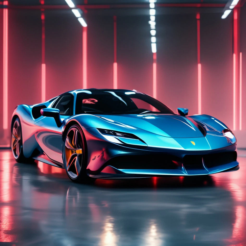 Blue Ferrari SF90 Stradale Wallpapers - Wallpaper Cave