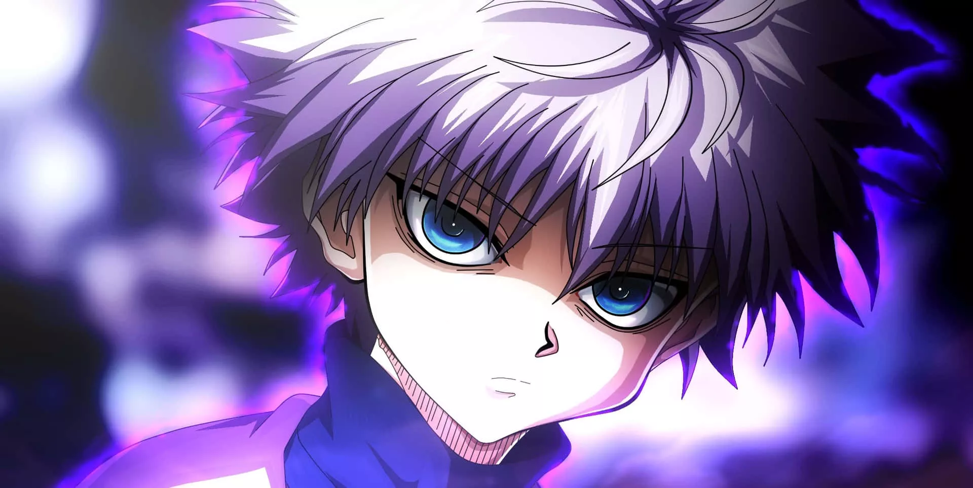 Killua Purple Wallpapers - Wallpaper Cave