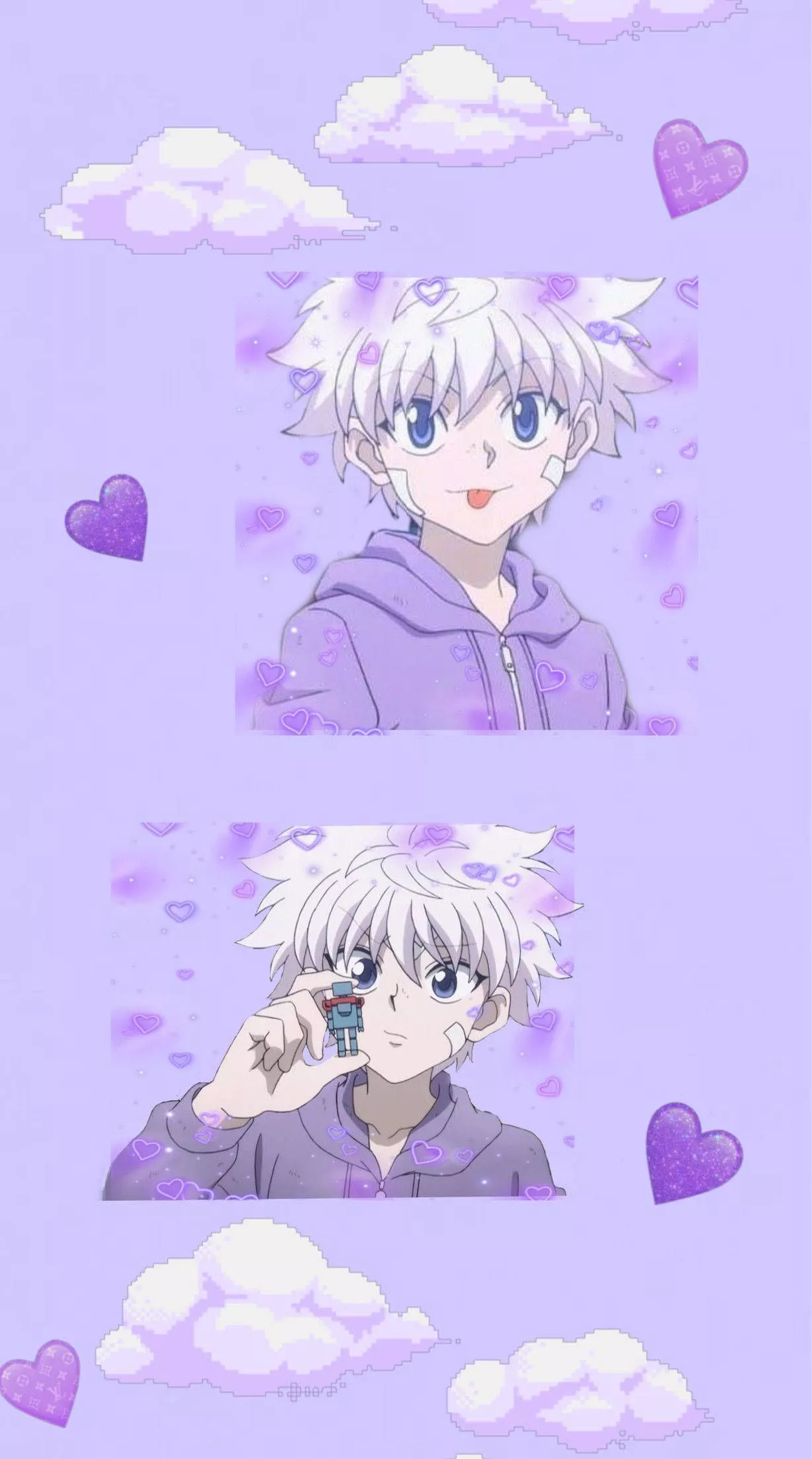 Killua Purple Wallpapers - Wallpaper Cave