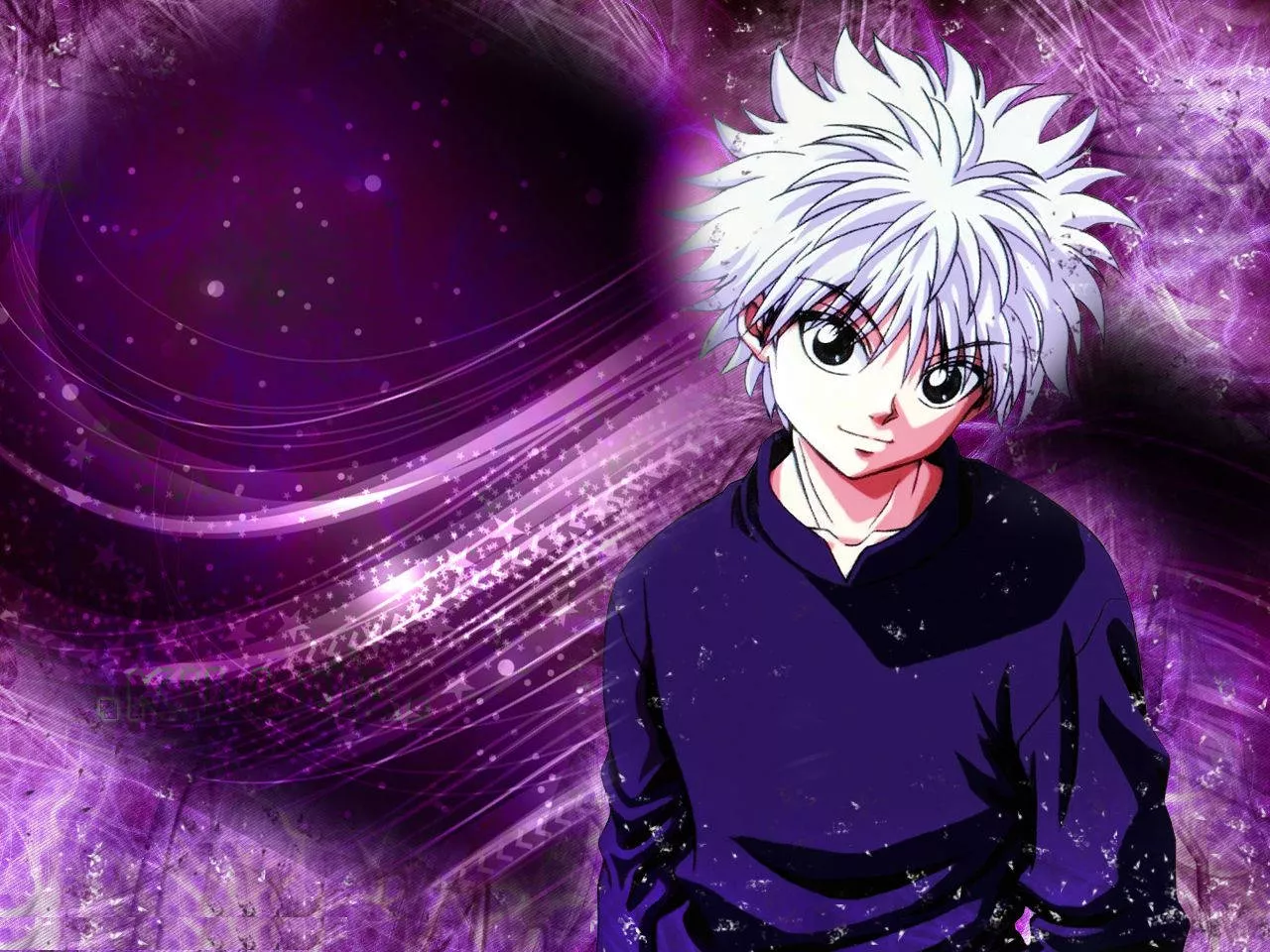Killua Purple Wallpapers - Wallpaper Cave