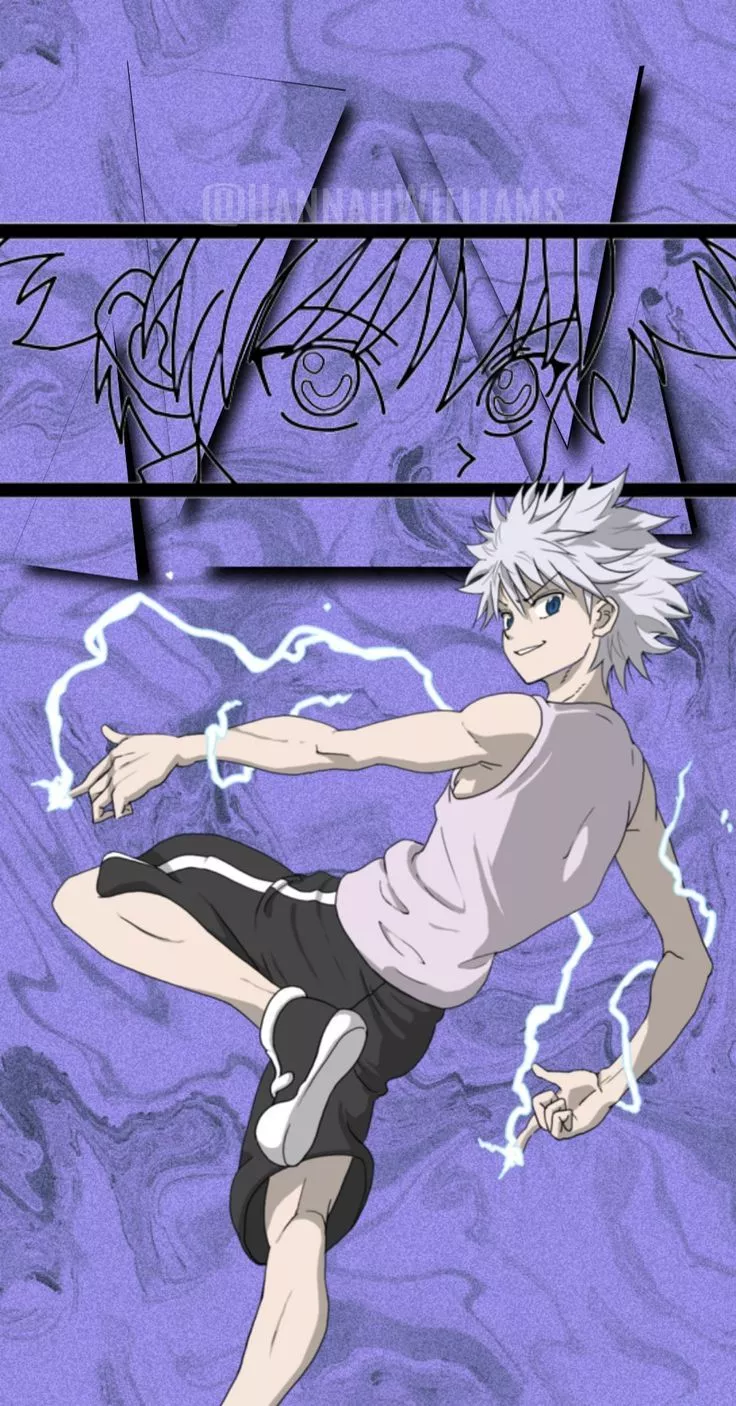 Killua Purple Wallpapers - Wallpaper Cave