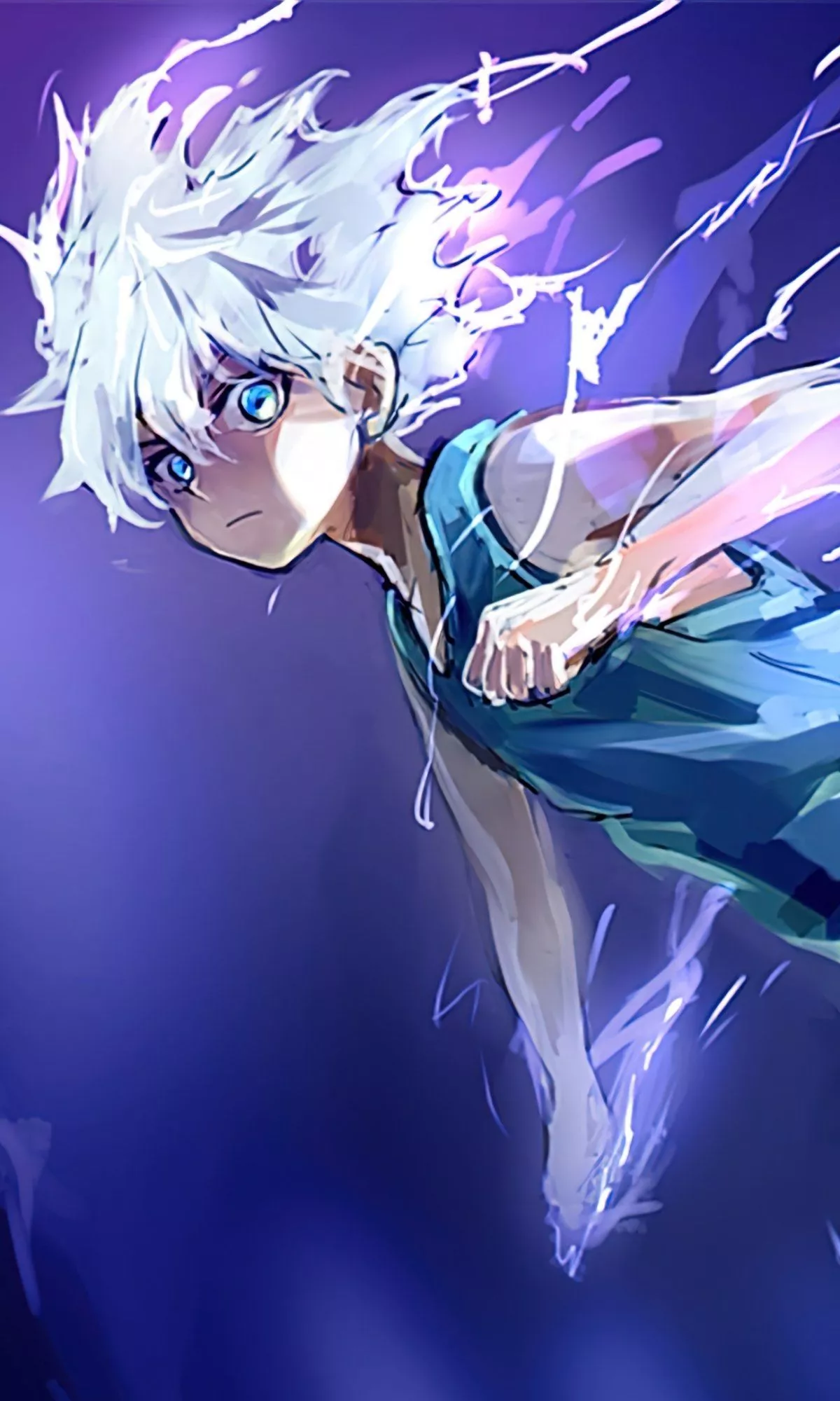Killua Purple Wallpapers - Wallpaper Cave