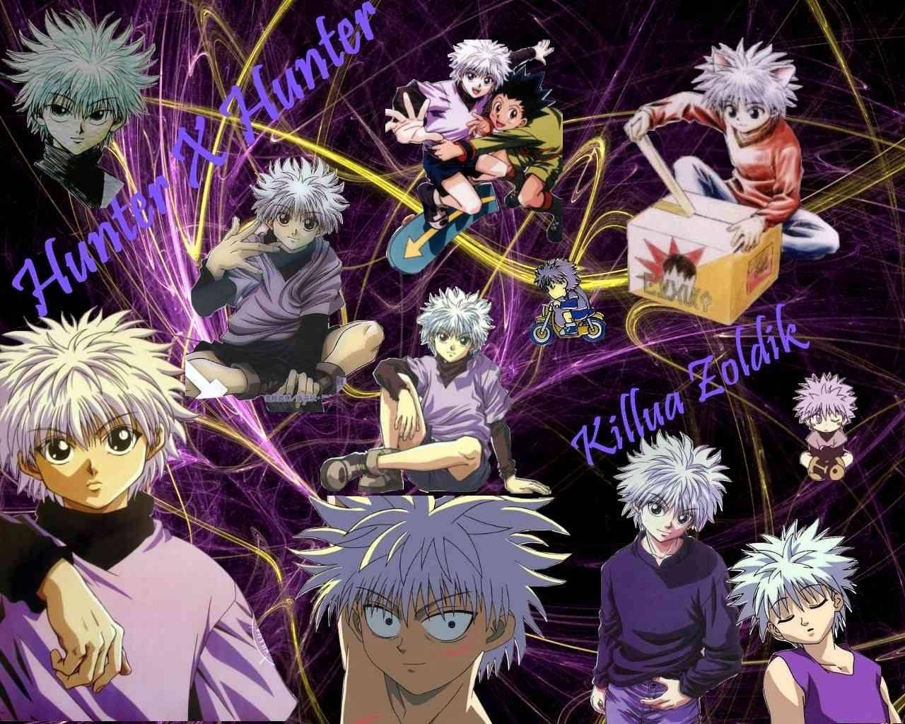 Killua Purple Wallpapers - Wallpaper Cave