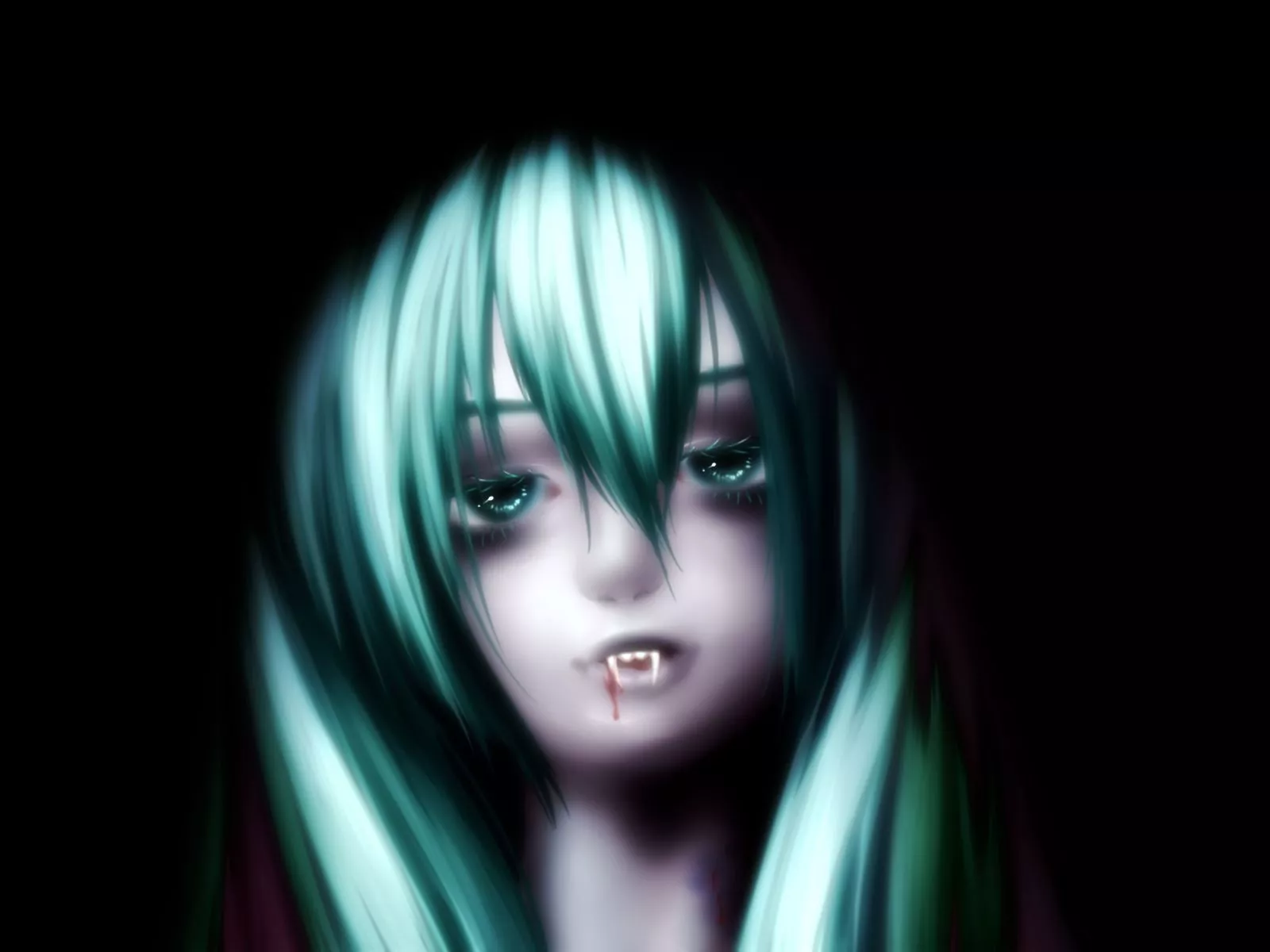 Creepy Hatsune Miku Wallpapers - Wallpaper Cave